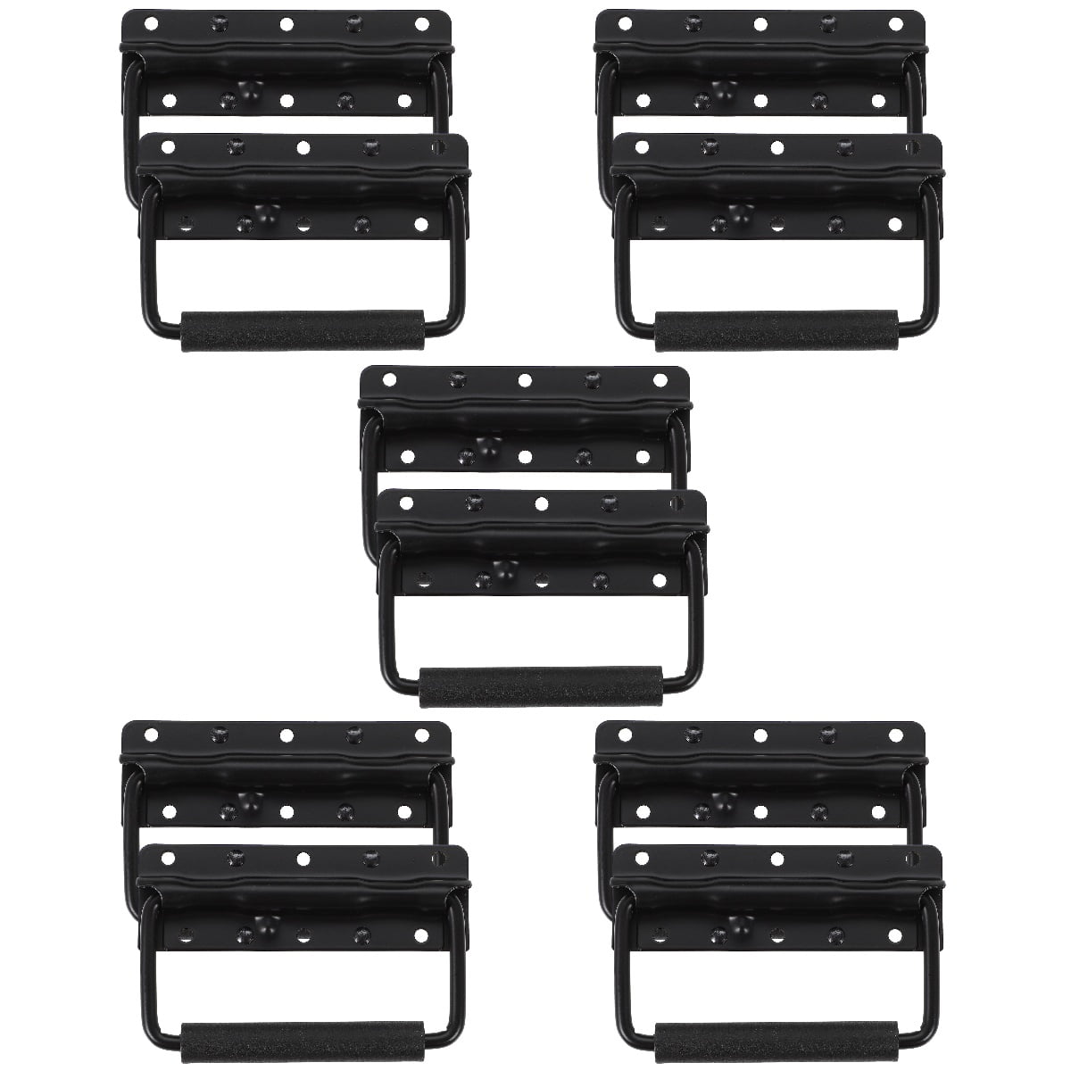 HOMEMAXS 10 pcs Spring Loaded Drop Handles Metal Chest Handles Surface ...