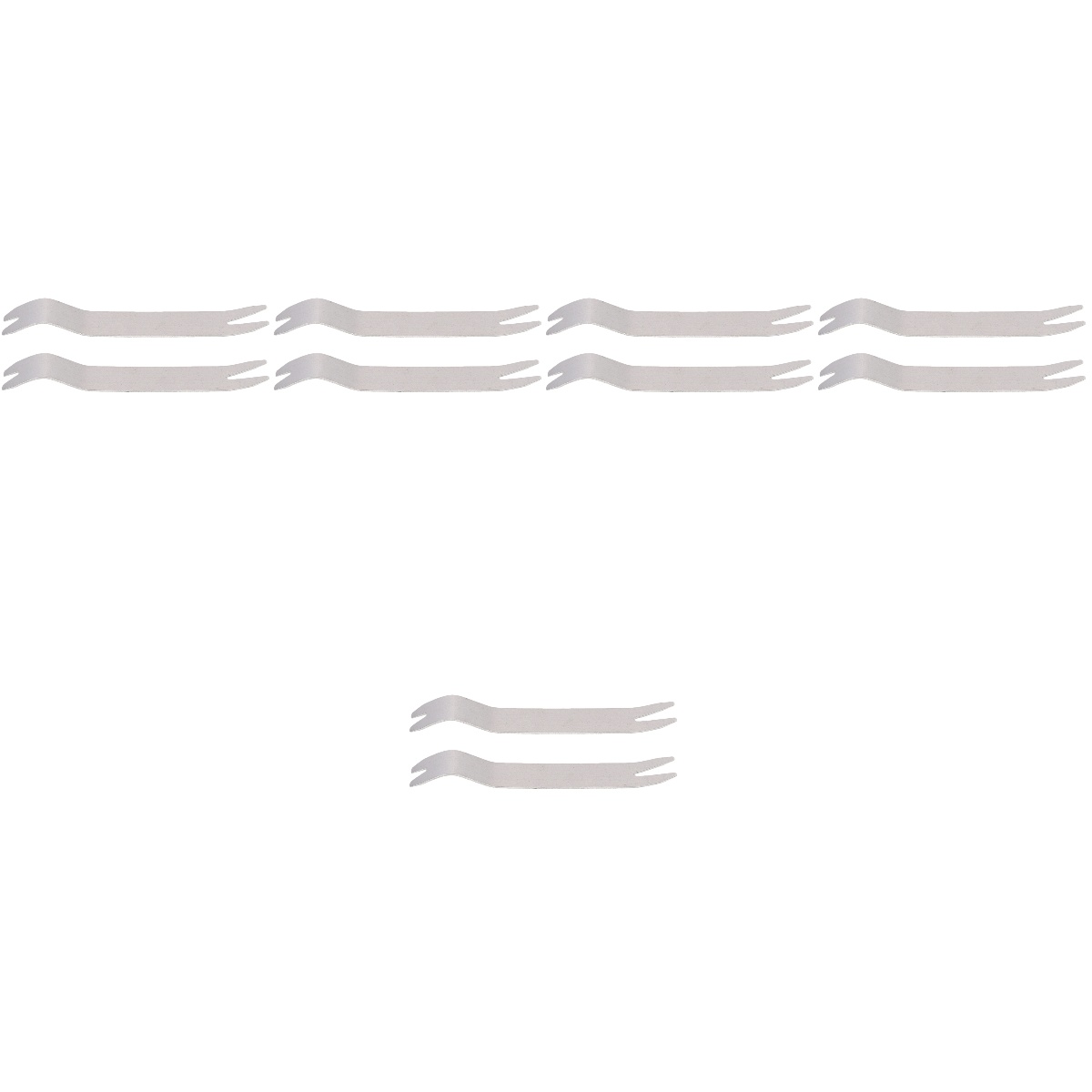 HOMEMAXS 10 pcs Vehicle Trim Removal Tools Stainless Steel Pry Tools ...