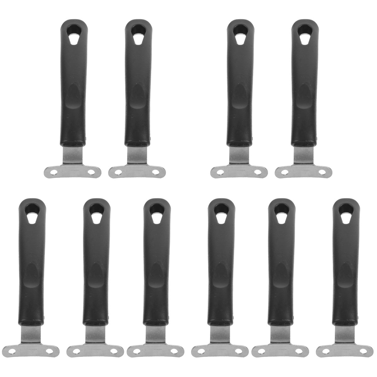 HOMEMAXS 10 pcs Wok Handle Fry Pan Stainless Steel Handle Cookware ...