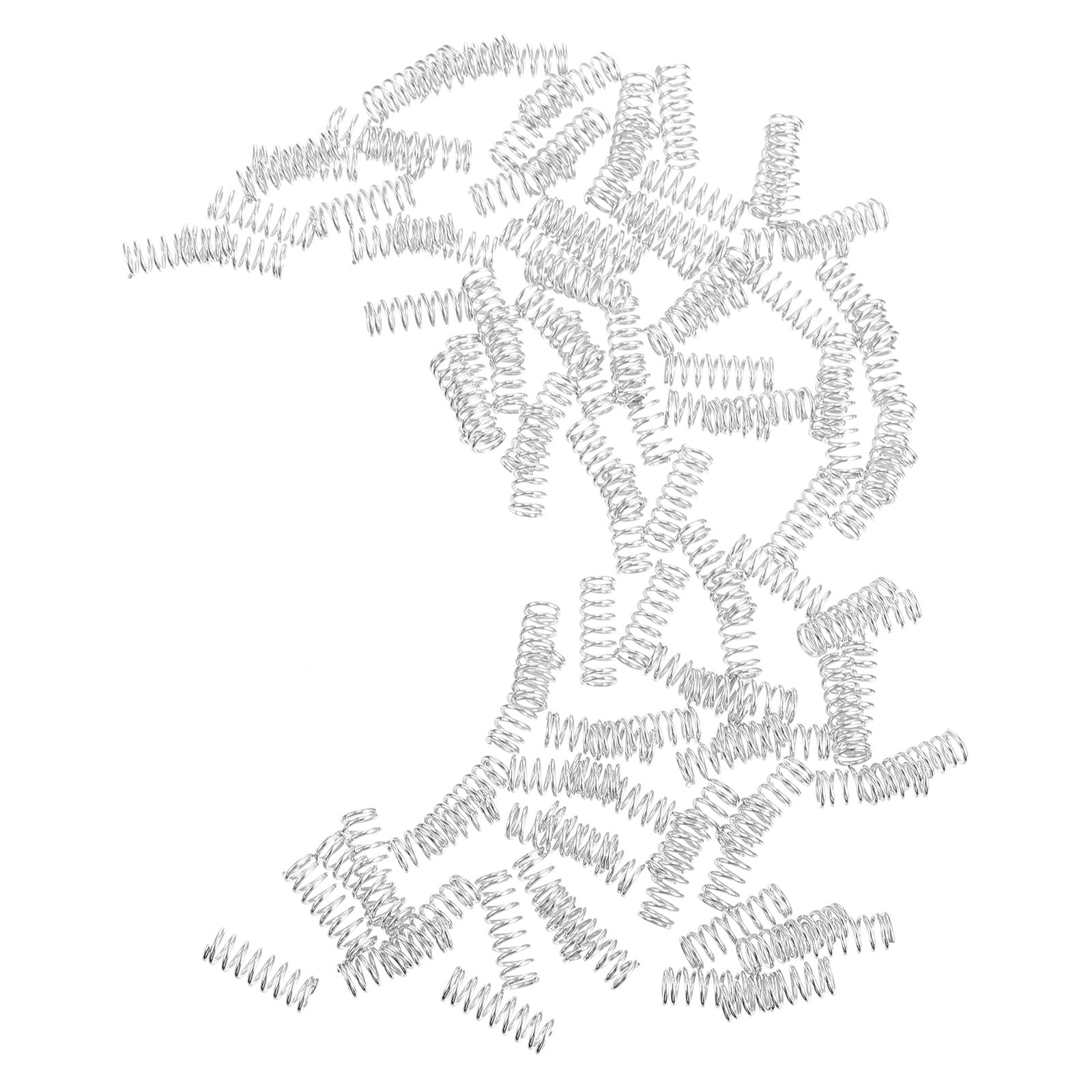 HOMEMAXS 100 Pcs Battery Springs Large Brads Paper Fasteners Heated Bed ...