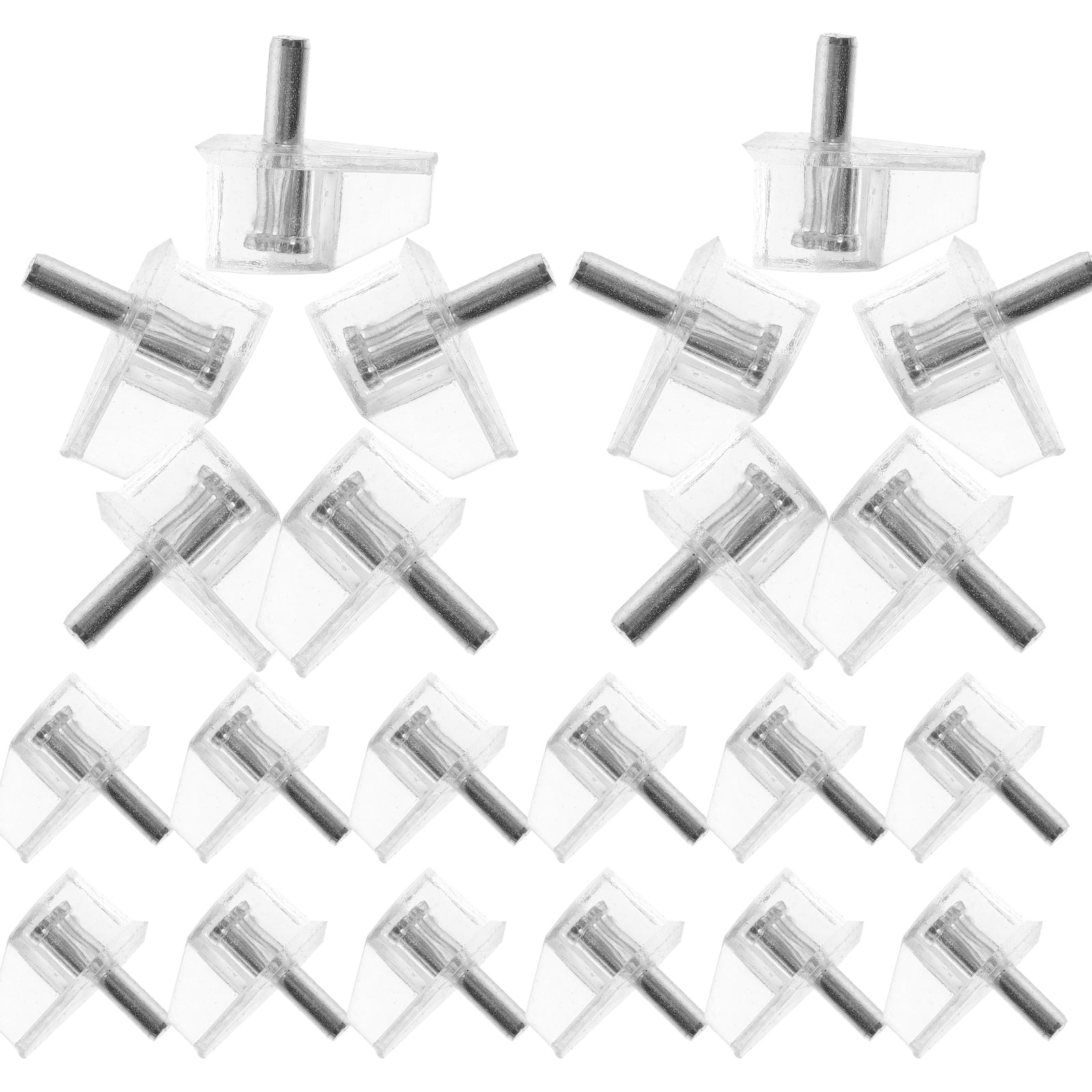 HOMEMAXS 100 Pcs Bracket Peg for Garden Bookshelf Support Brackets ...