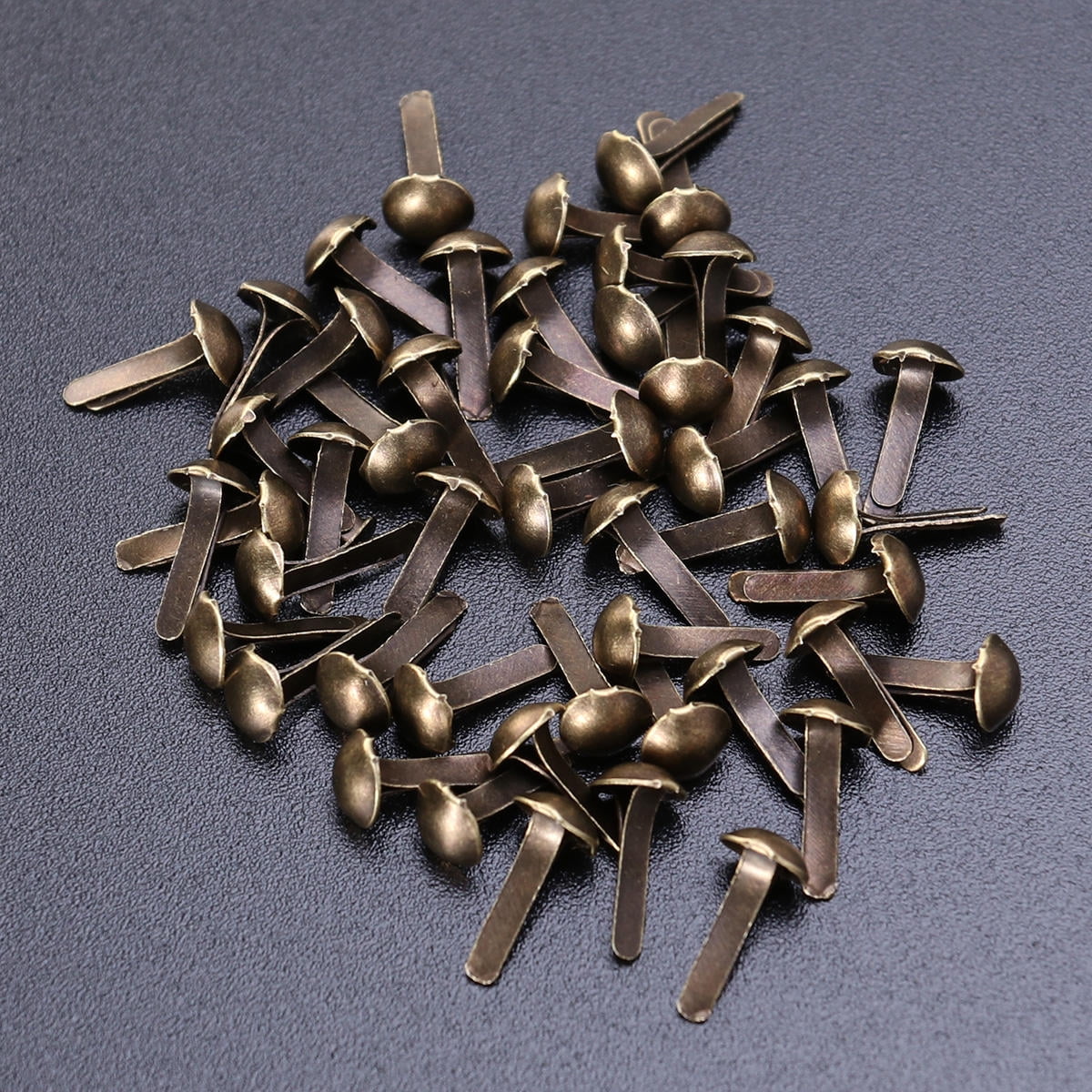 HOMEMAXS 100 Pcs Brads Metal Paper Fasteners Scrapbooking for Crafts ...