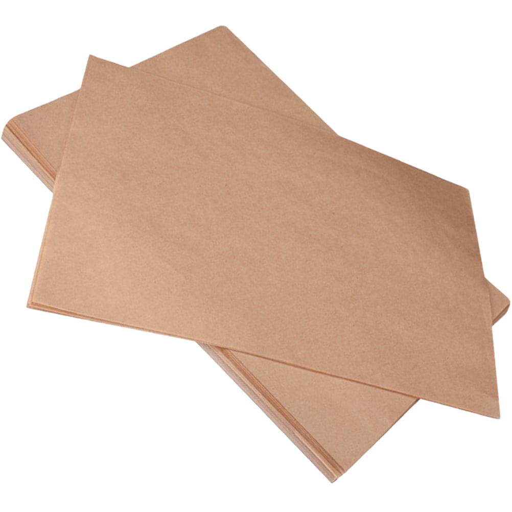HAMPPLIES 100Pack Parchment Paper Baking Sheets Khaki Paper For Baking ...