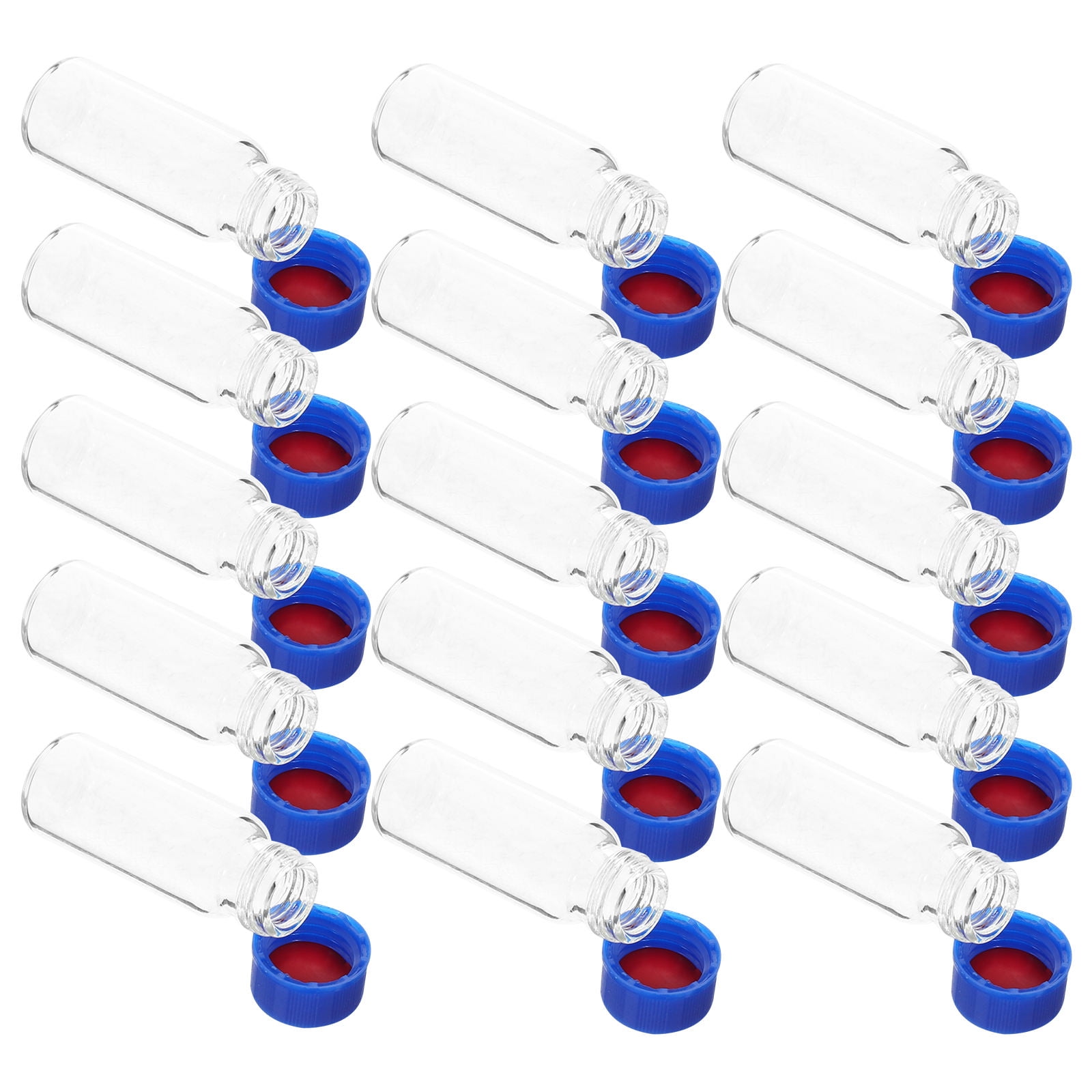 HOMEMAXS 100 Pcs Glass Vials Tiny Glass Jars Sampling Vials Small Glass ...