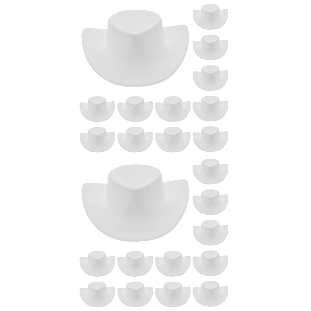 HOMEMAXS 100 Pcs Miniature Hat Decors Mini Hat DIY Props Adorable Mini ...