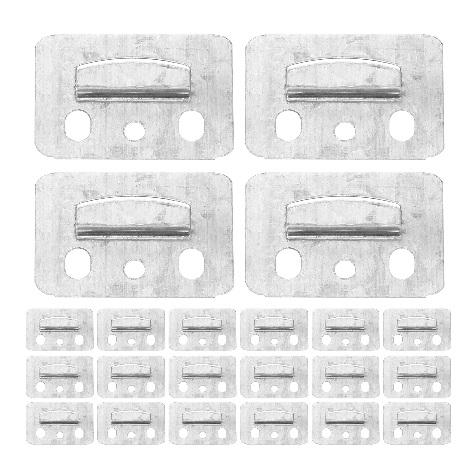 HOMEMAXS 100 Pcs Nozzles Gusset Plate Fixing Piece 4.40X3.10X0.20CM ...