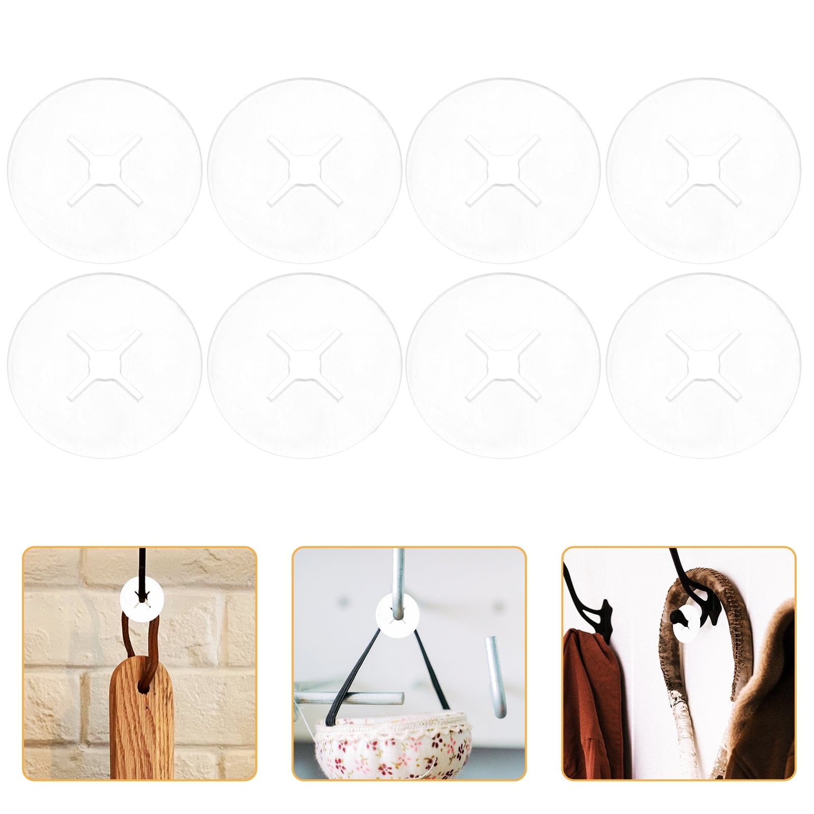 HOMEMAXS 100 Pcs Peg Hooks Fasteners Board Retainers Grid Wall Stopper ...