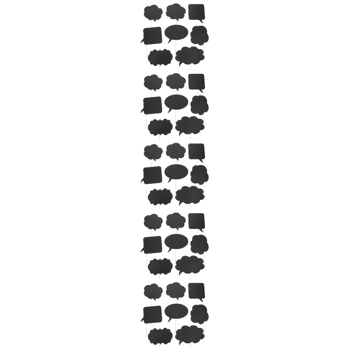 HOMEMAXS 100 Pcs Photo Booth Props Chalkboard Sign Photo Booth Props ...