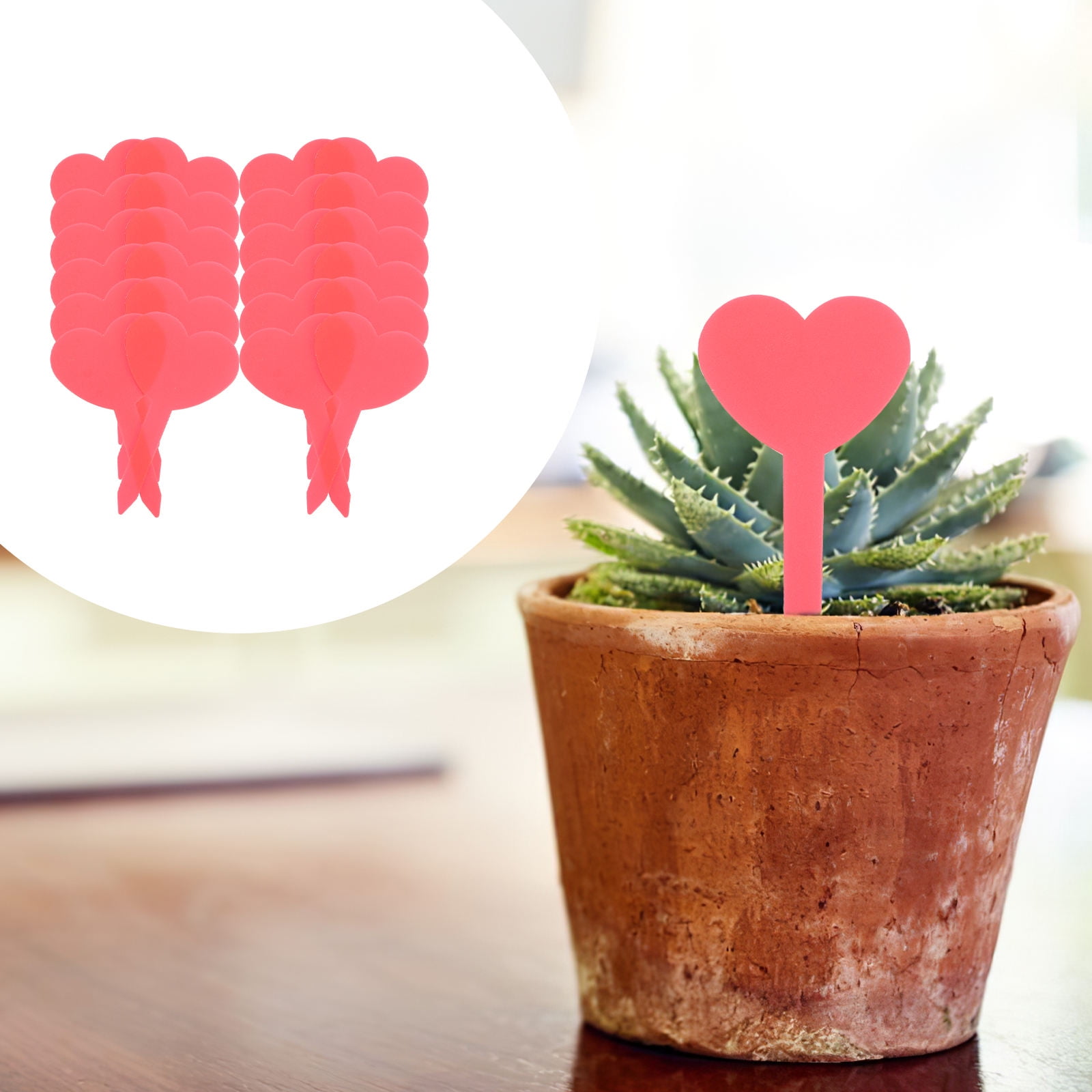 HOMEMAXS 100 Pcs Plant Tags Stakes Label Flower Decorative Markers ...