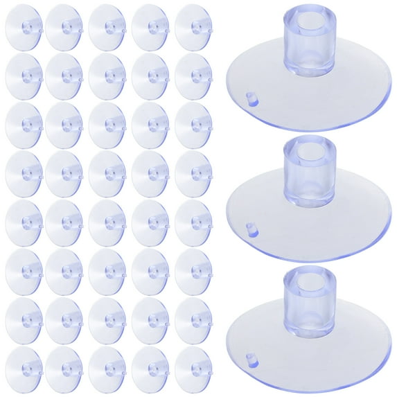 HOMEMAXS 100 Pcs Poster Secure Cups Transparent Sun Block Suction ...