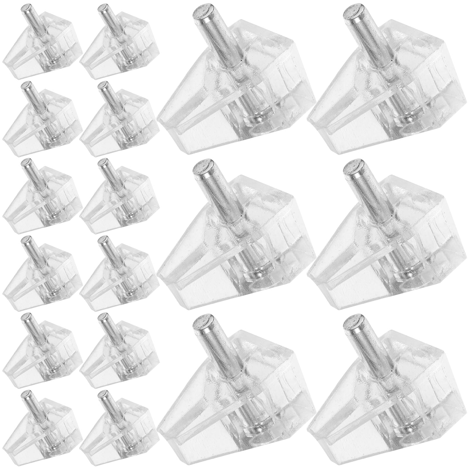 HOMEMAXS 100 Pcs Shelf Support for Balcony Stable Peg Cabinet Clips ...