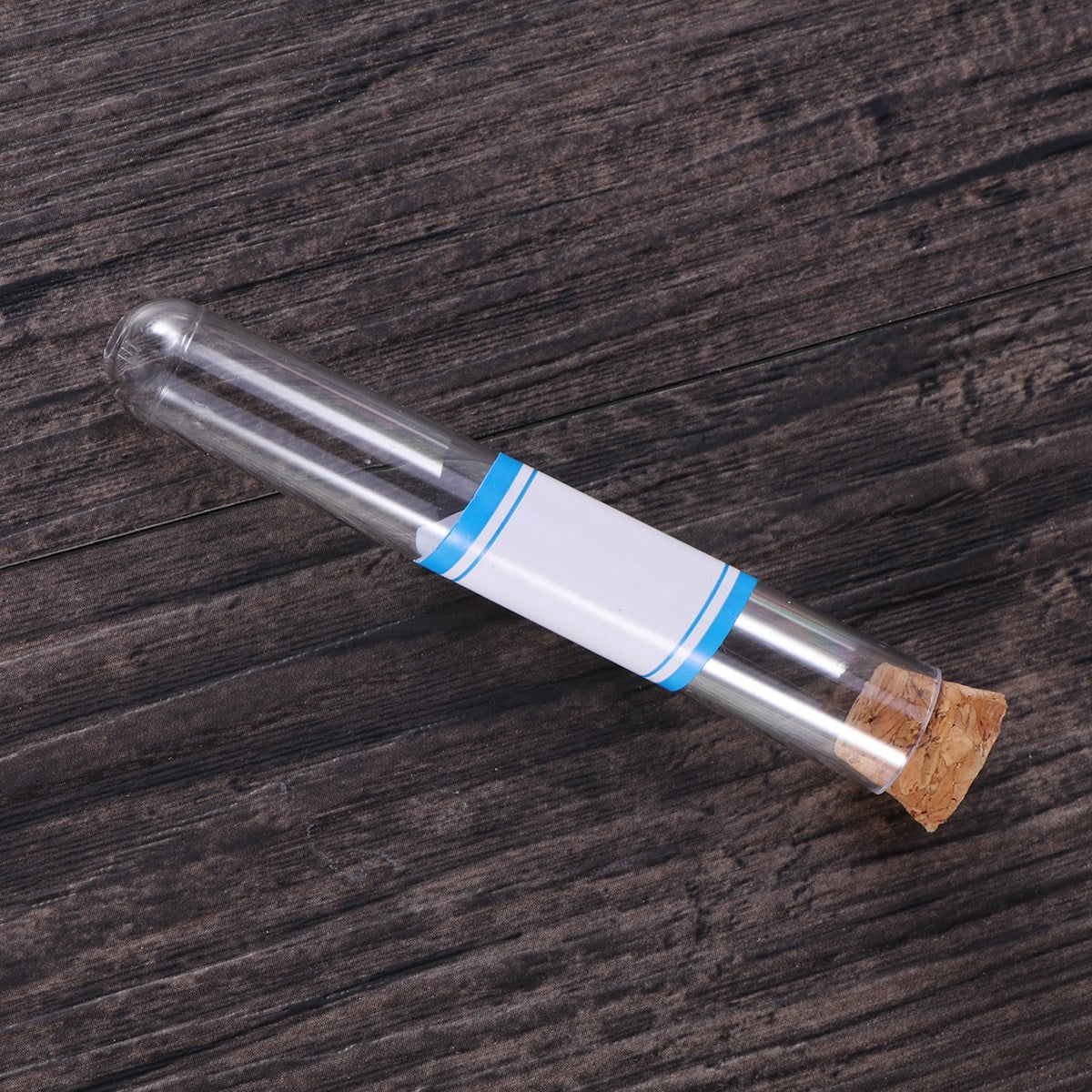 100 Pcs Shots Bottles with Caps Tubes Plastic Test Tube 100pcs ...