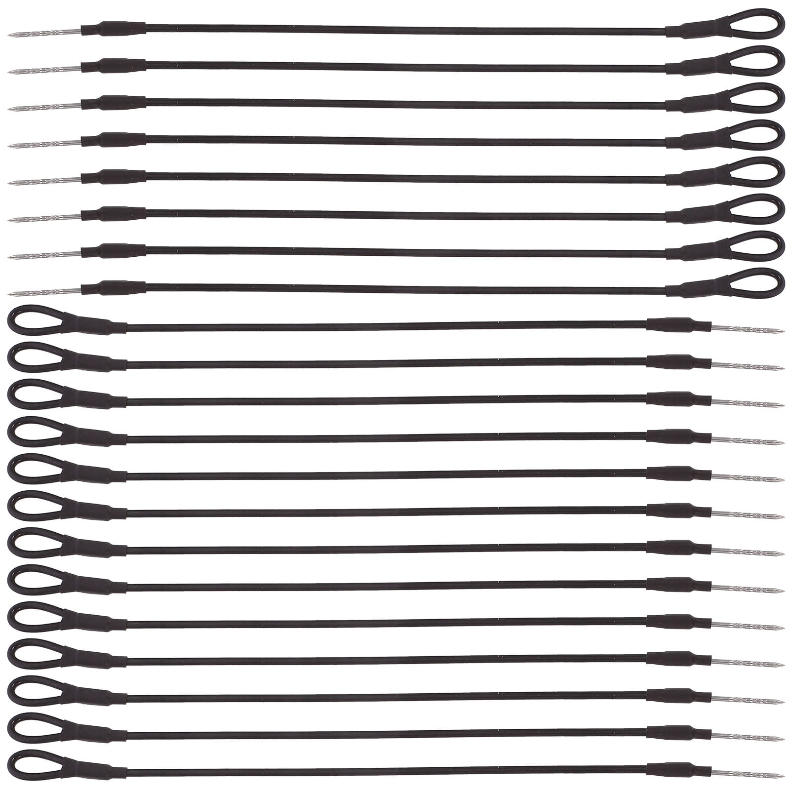 IFANLANDOR Security Protection Tag Rope Black Plastic 100pcs - Walmart.com