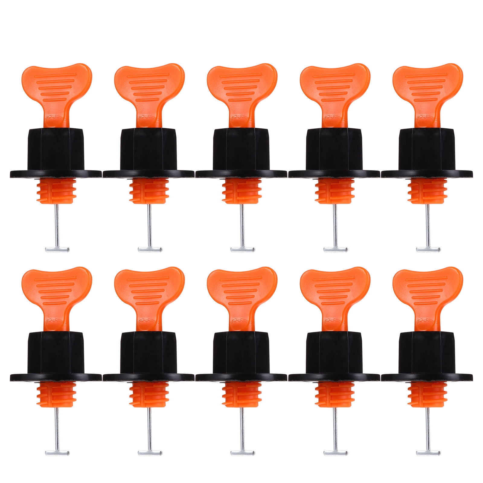 HOMEMAXS 100 Pcs Tools Tile Leveler DIY Trustworthy Leveling System ...