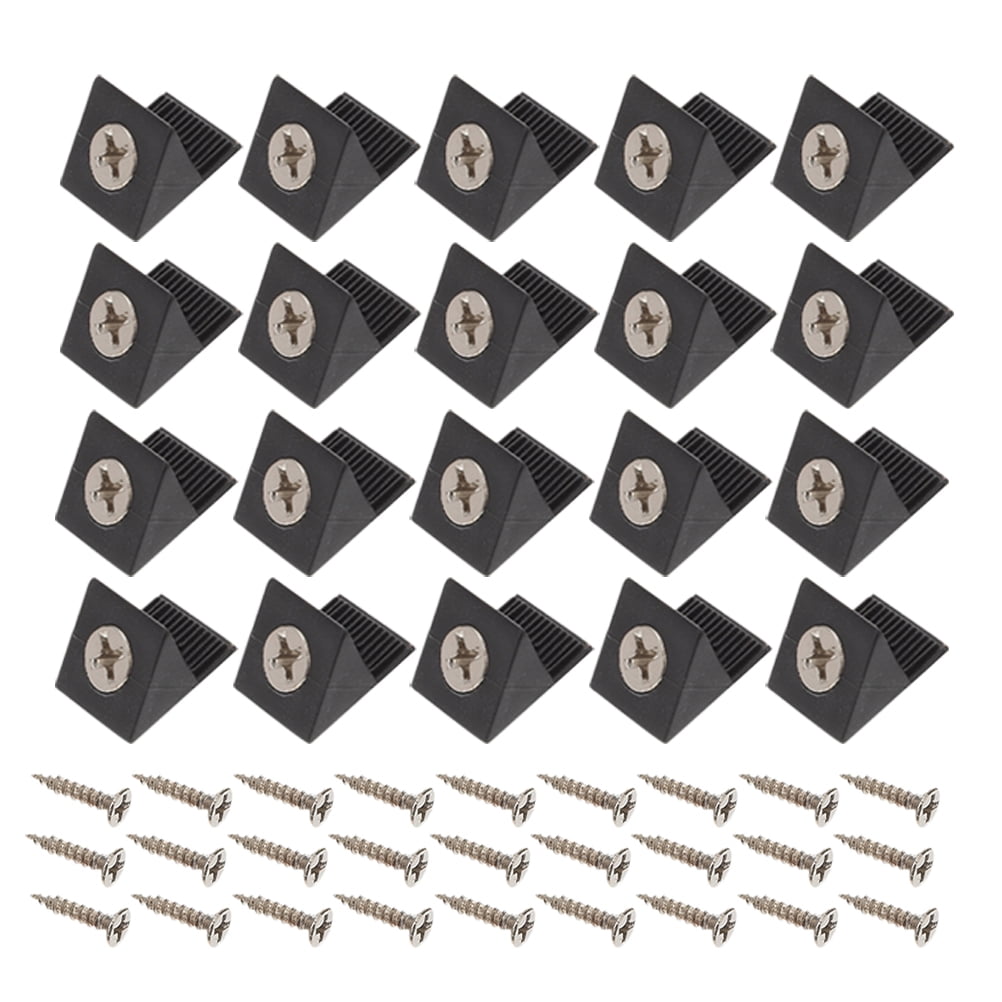100pcs 45 Degree Angle Code Drawer Wedges Bracket for Drawer Repair Kit ...