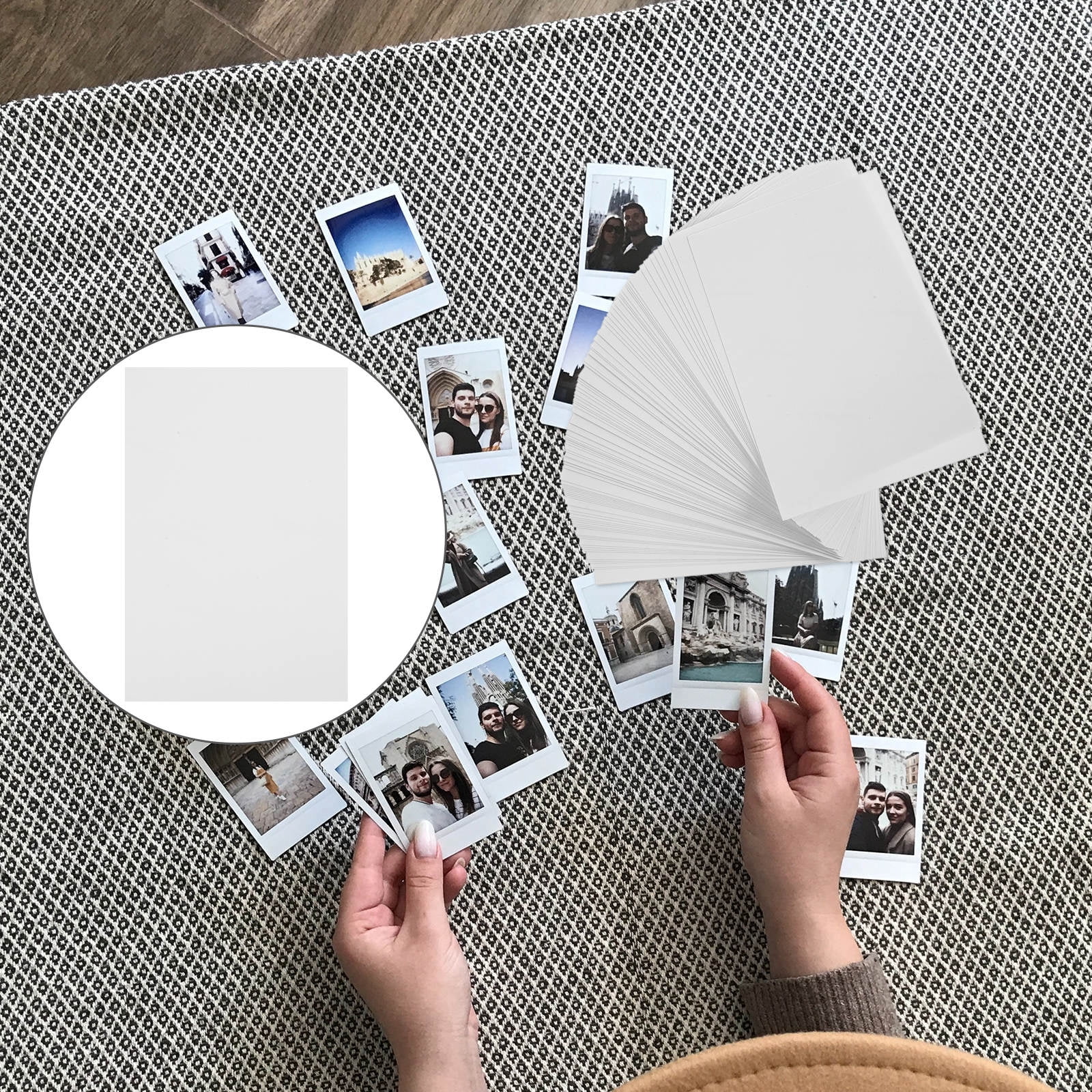 HOMEMAXS 100 Sheets Satin Photo Paper Glossy Photographic Printing ...