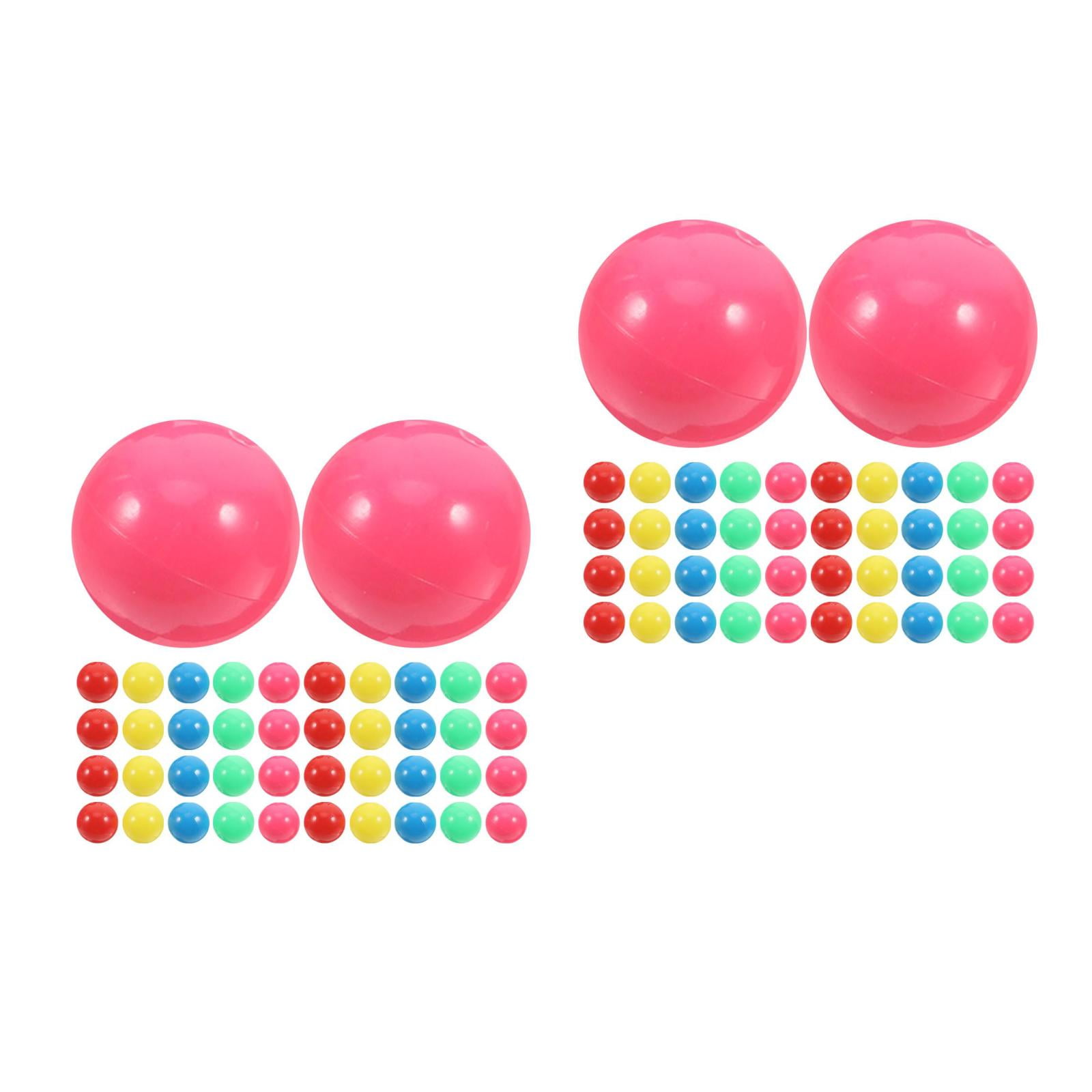 HOMEMAXS 100 pcs 2cm Colored Plastic Balls For Ball Pit For Baby ...