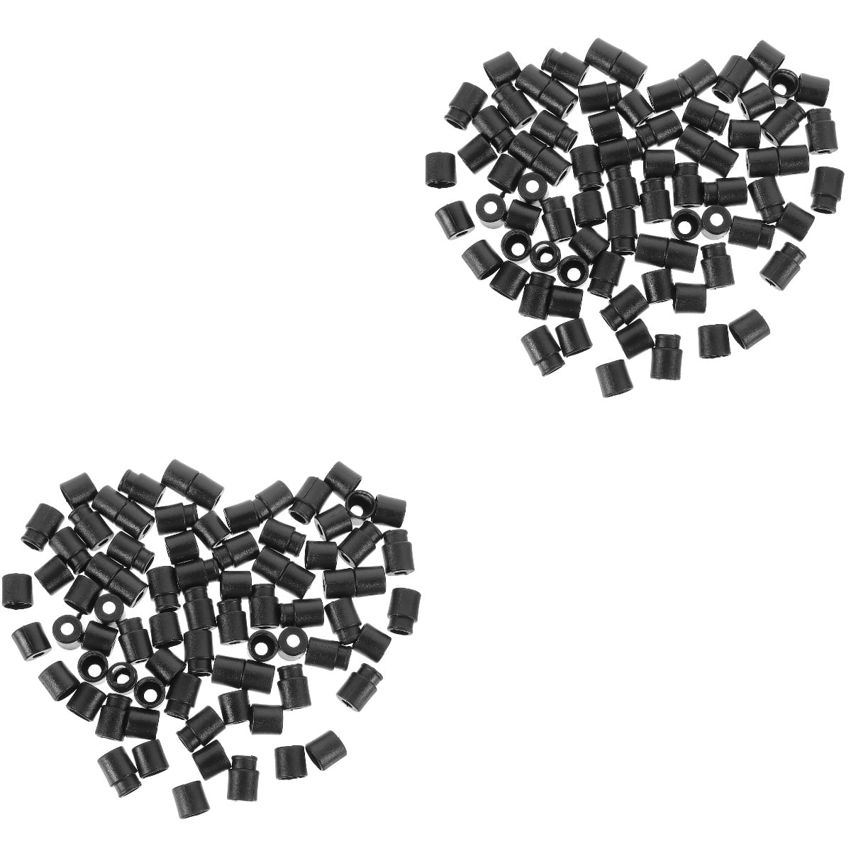 HOMEMAXS 100 pcs Breakaway Clasps Plastic Bead Barrel Connectors ...