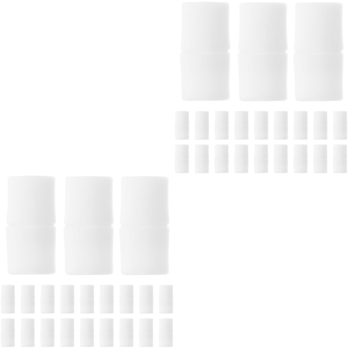 HOMEMAXS 100 pcs Plastic Clasp Buckle Connectors Breakaway Barrel ...