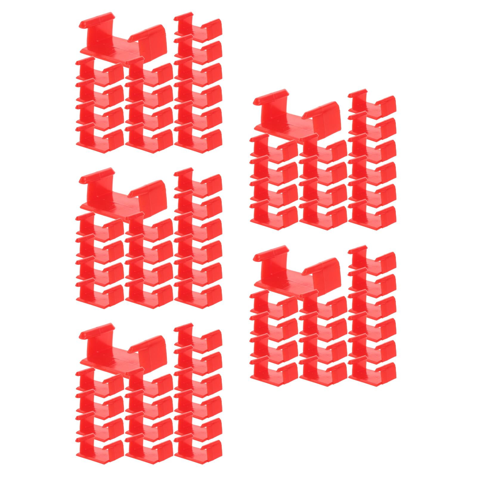 HOMEMAXS 100 pcs Train Track Expansion Track Clips Track Connectors ...