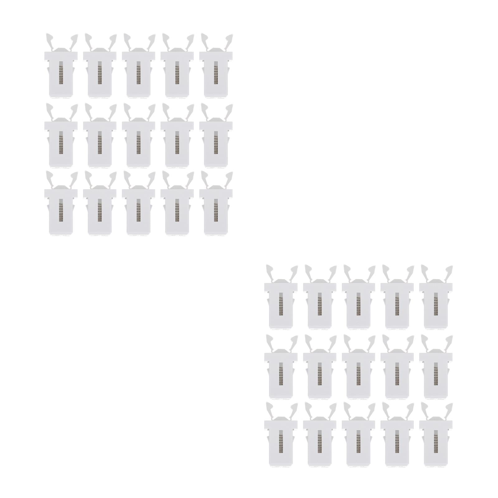 HOMEMAXS 100 pcs Waste Bin Lock Latches Trash Can Replacement Buckles ...