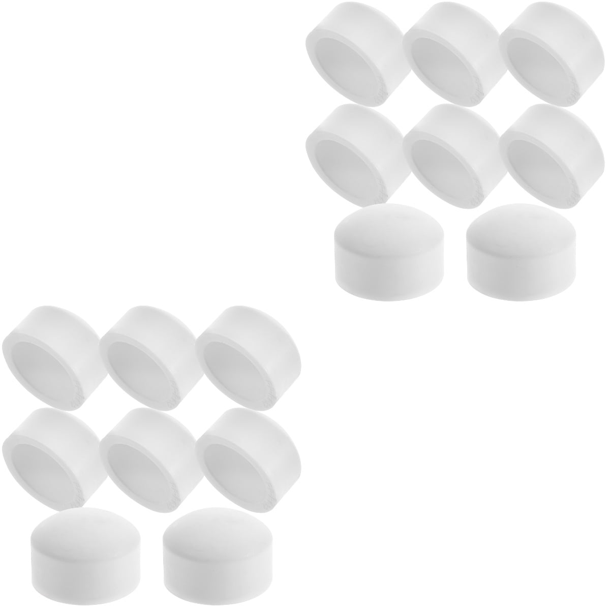 HOMEMAXS 100 pcs Water Fittings Water Tube End Caps Plug Insert DN25 ...