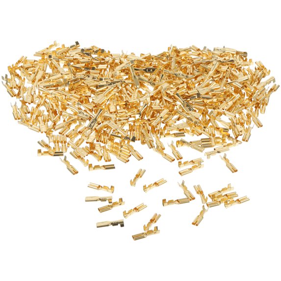 HOMEMAXS 1000 Pcs Crimp Wire Terminals Quick Disconnect Spade ...