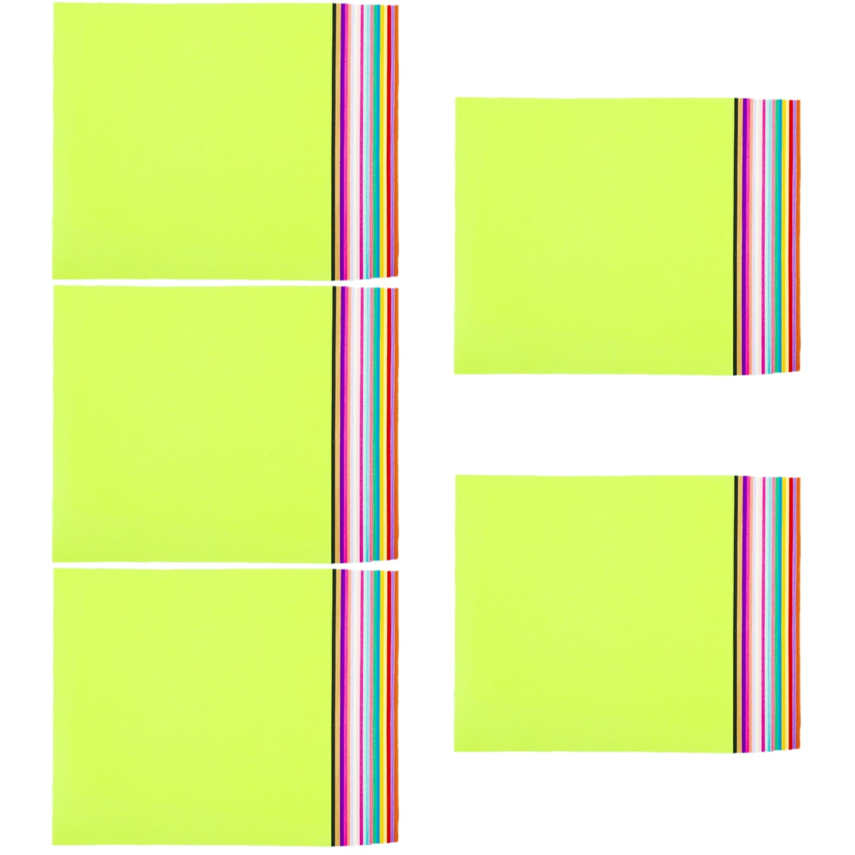 HOMEMAXS 1000 Sheets Colored Folding Papers Painting Papers Origami ...