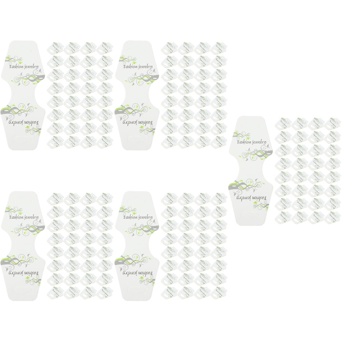 HOMEMAXS 1000 pcs Jewelry Packaging Cards Necklace Jewelries Cards ...