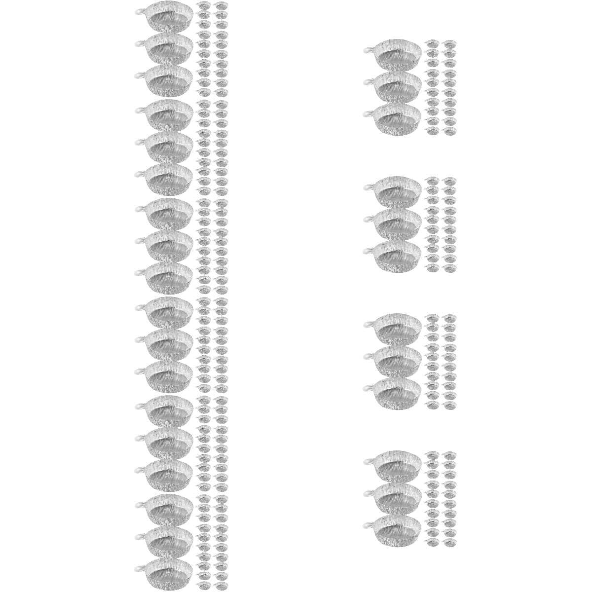 HOMEMAXS 1000 pcs Labs Aluminum Foil Weighing Plate Sample Weighing ...