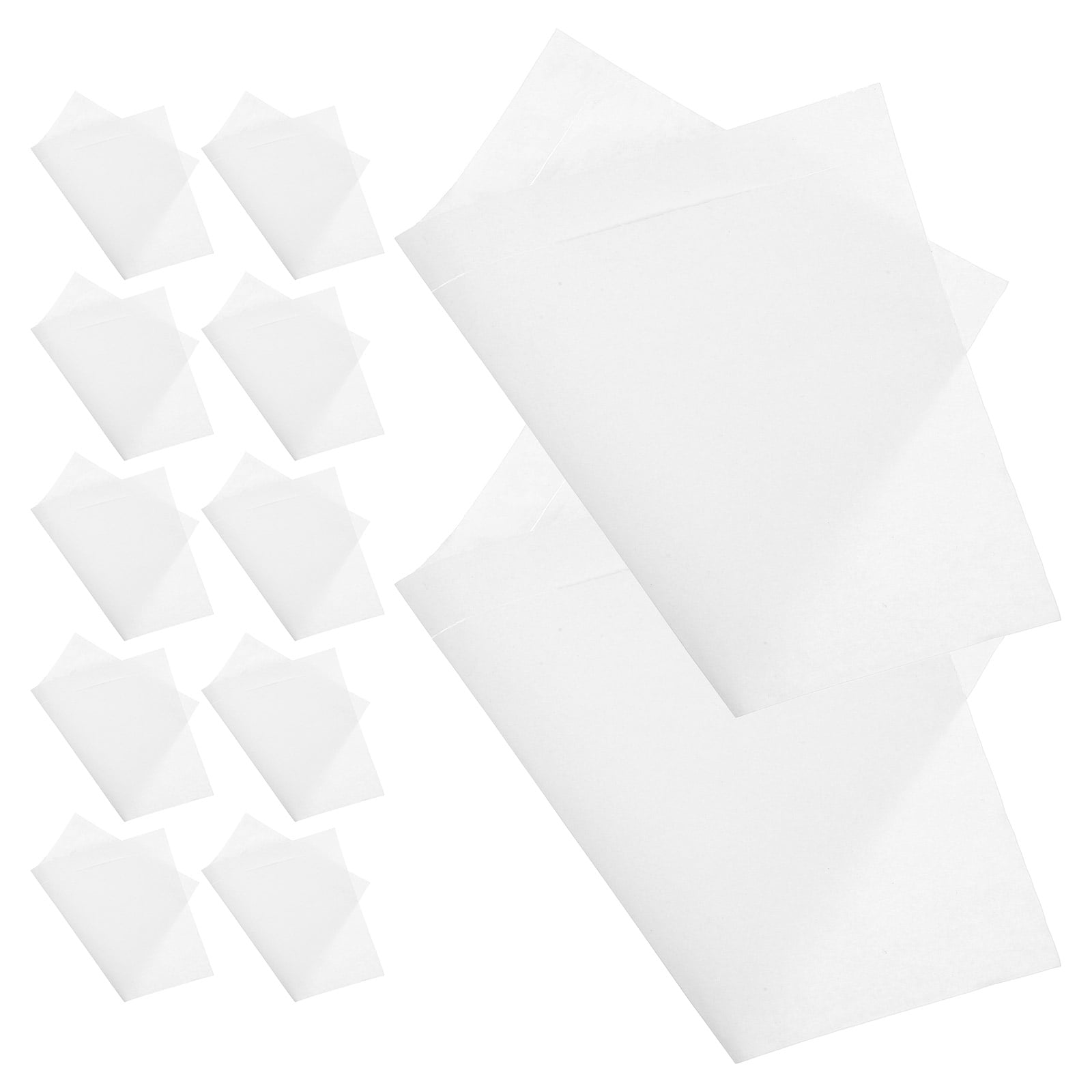 HOMEMAXS 100PCS Self-Adhesive Clear Plastic Envelopes for Packing Slips ...