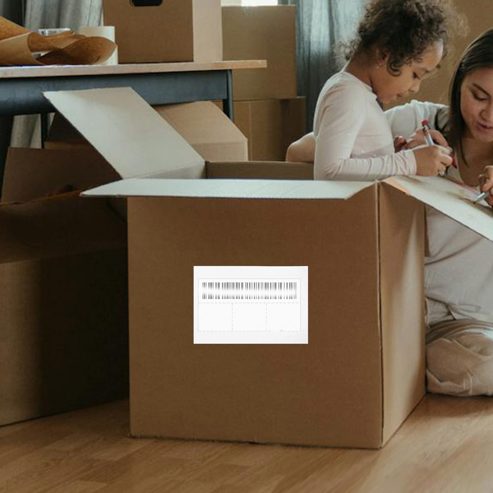 100PCS Self-Adhesive Packing List Pouches - Clear Plastic Envelopes ...