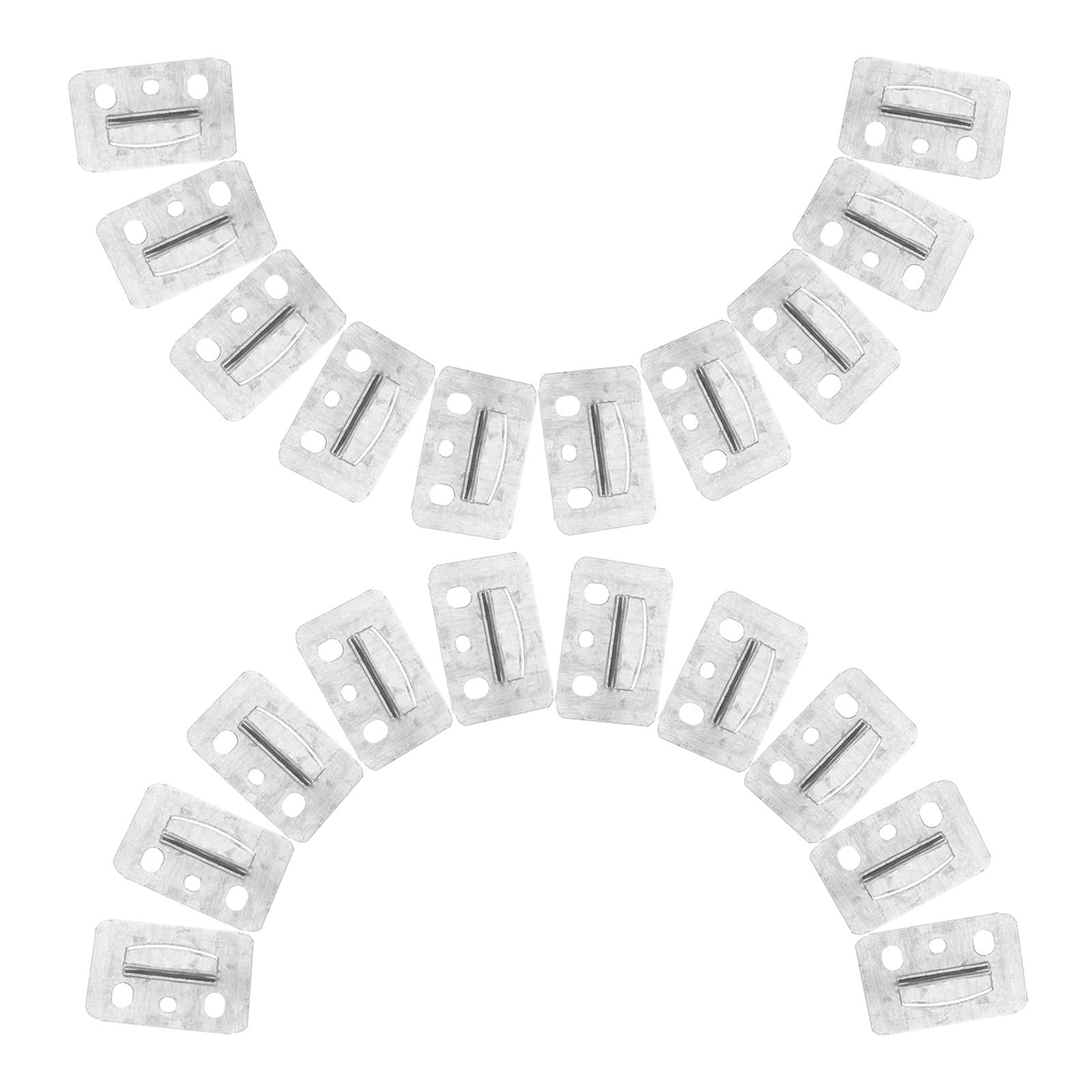 HOMEMAXS 100Pcs Wall Panel Clamp Integrated Wall Panel Furniture Clamps ...
