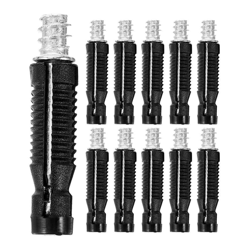 HOMEMAXS 100pcs Cam Lock Fitting Pre-inserted Nut Furniture Barrel Nut ...