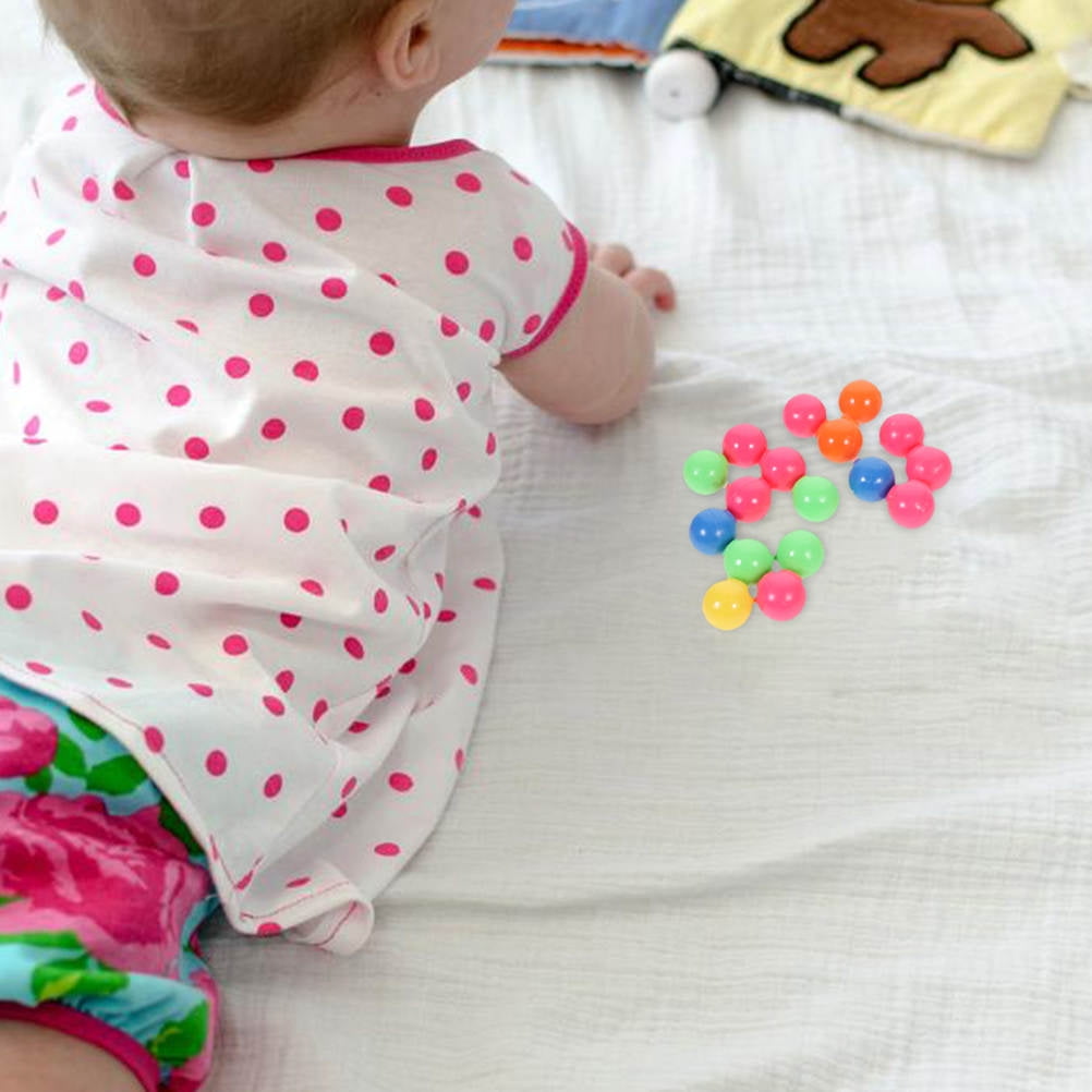 HOMEMAXS 100pcs Colored Counting Balls for Kids Educational Mathematics ...