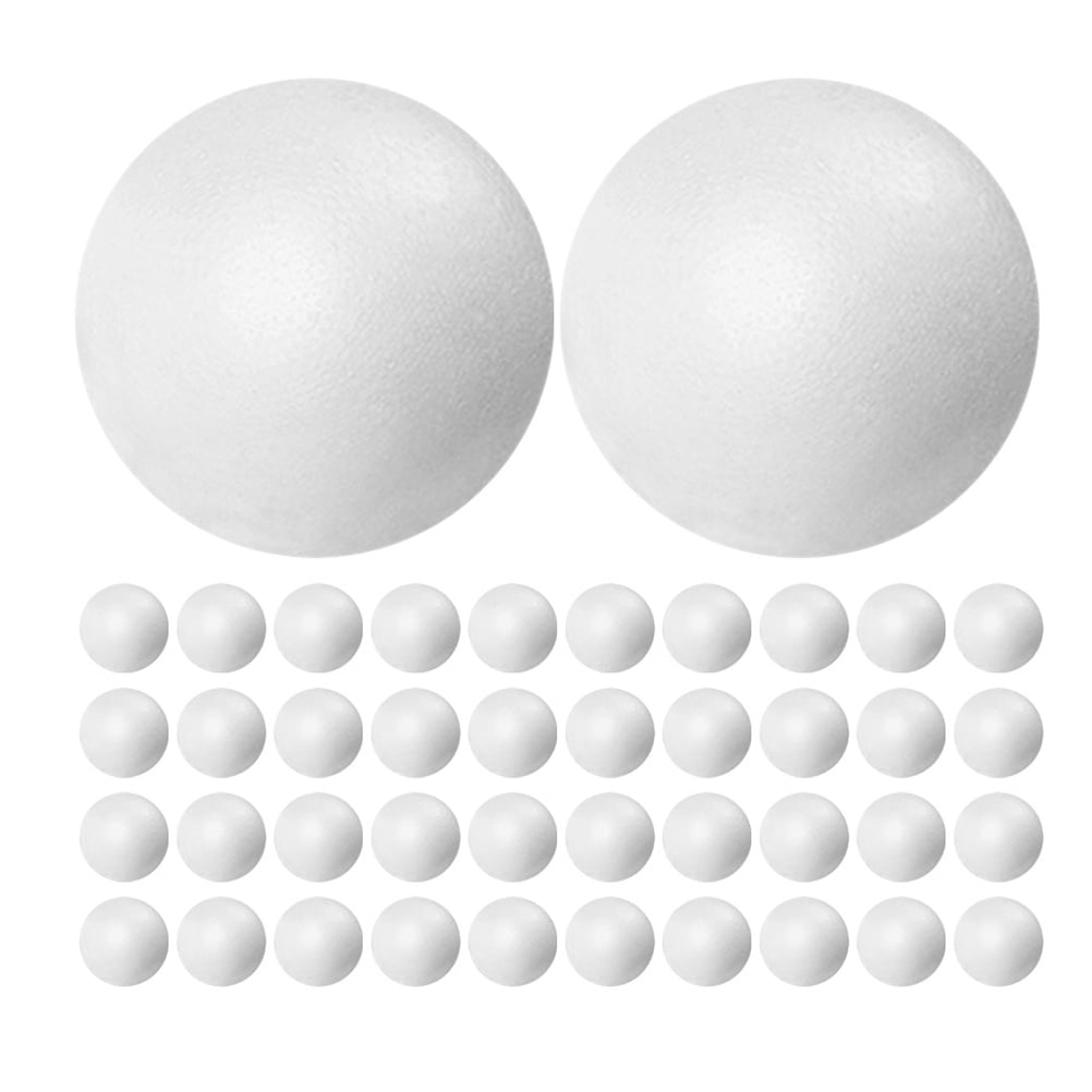 HOMEMAXS White foam Balls for Creative DIY Crafts and Party Decorations ...