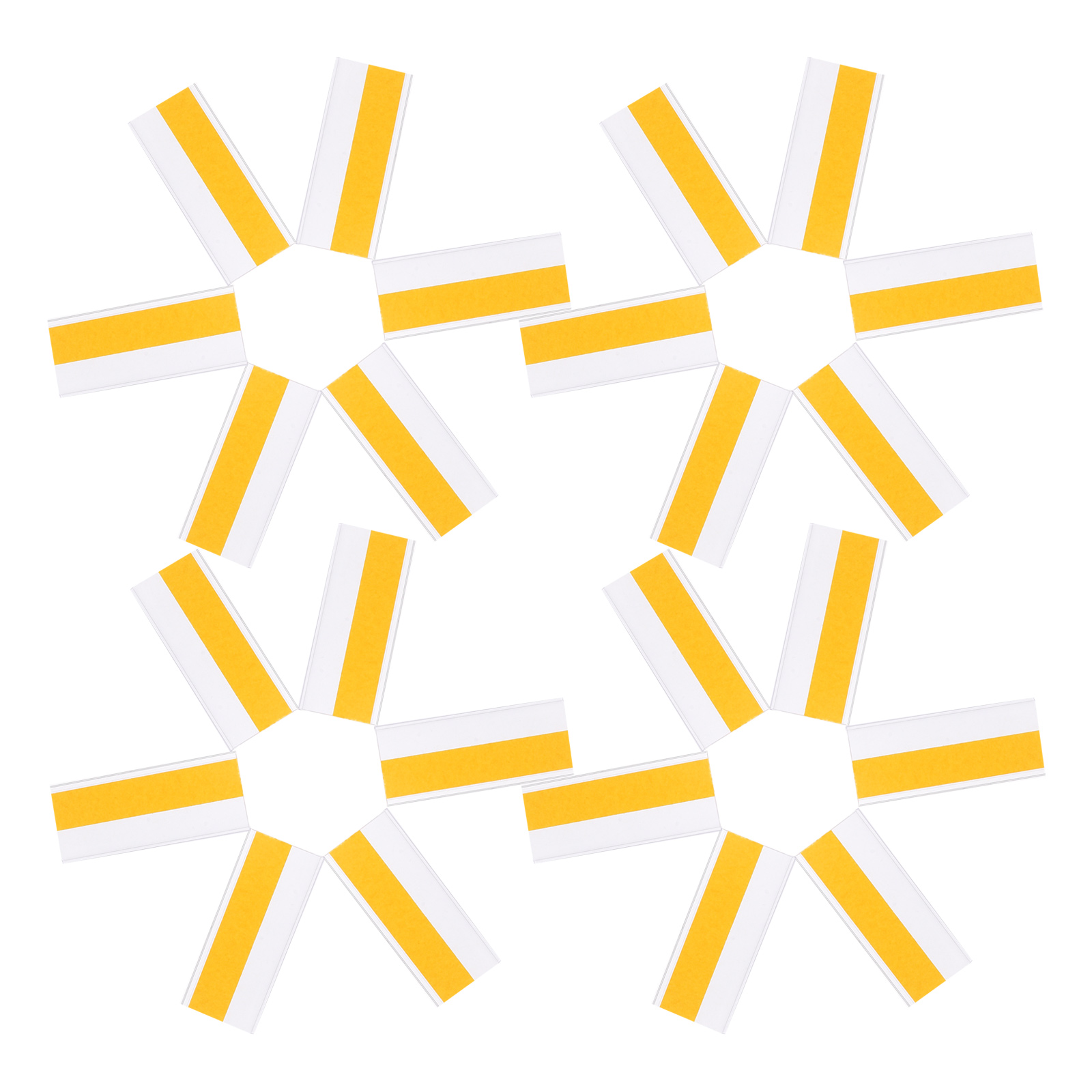 HOMEMAXS 100pcs Drawer Labels Shelf Tags Commodity Price Tag Signs ...