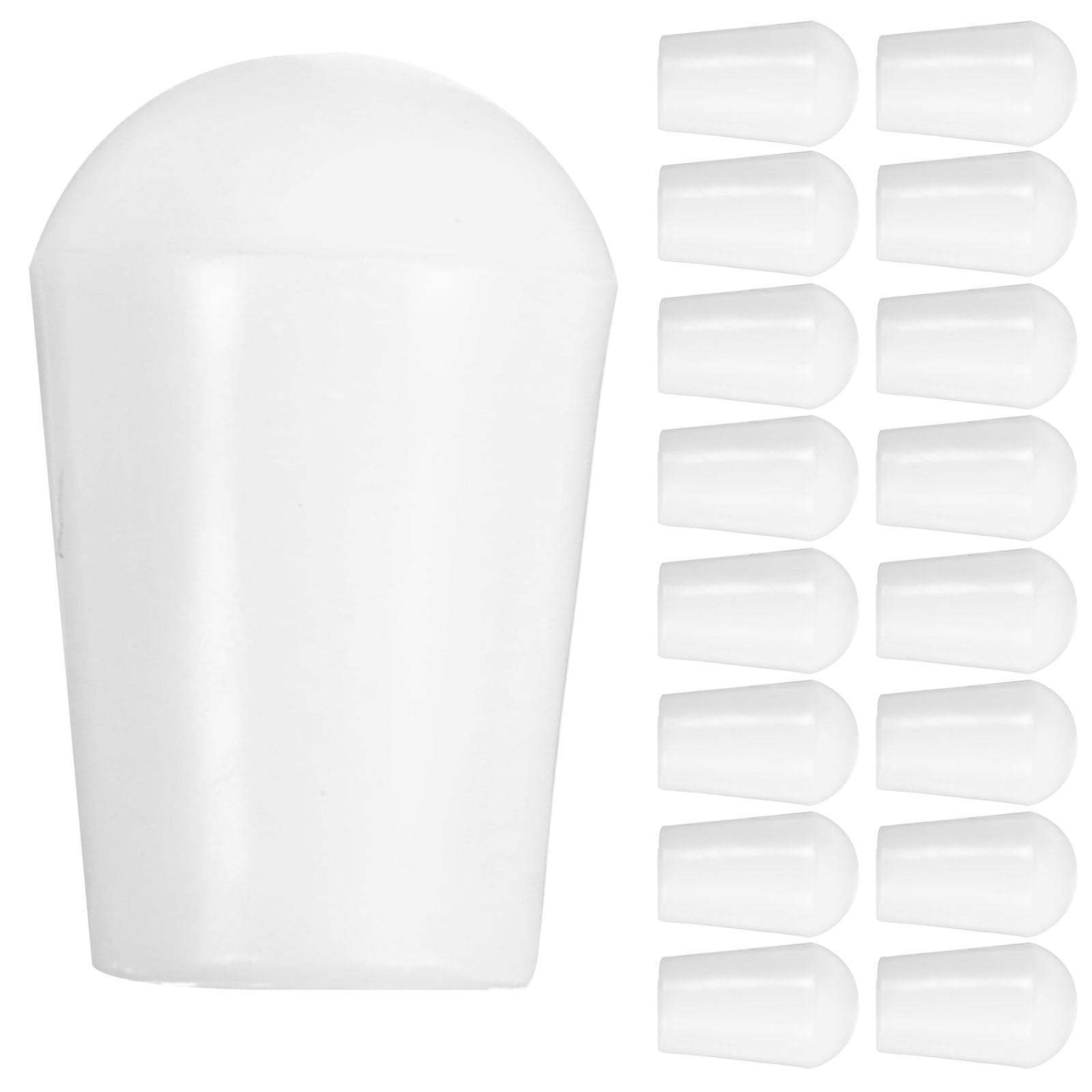 HOMEMAXS 100pcs Hanger End Caps Hook Thread Protectors End Cap Covers ...