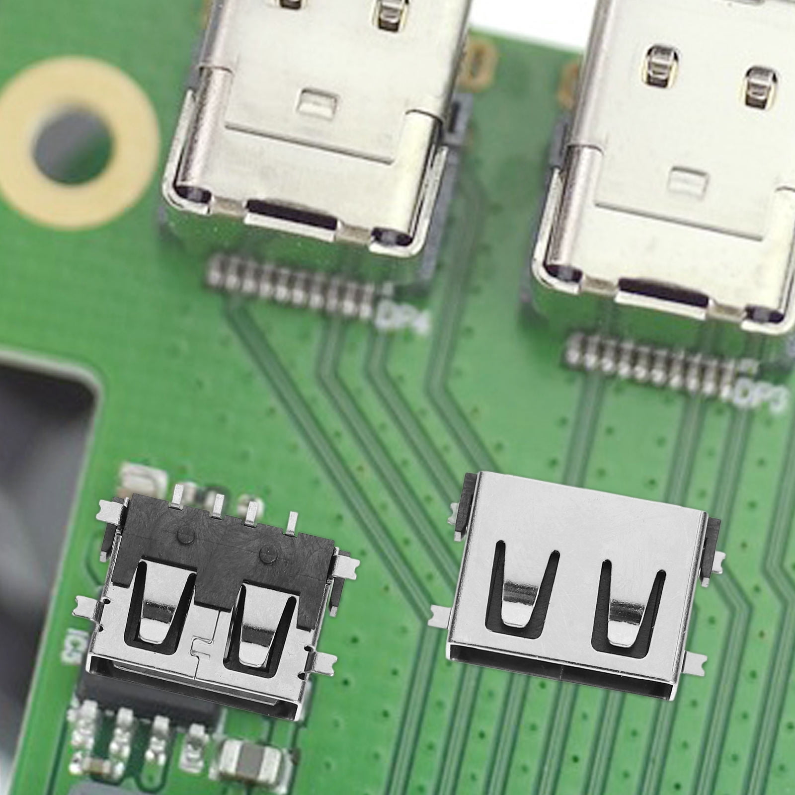 HOMEMAXS 100pcs Indoor USB Repair Replacement Adapter Mini Female USB ...