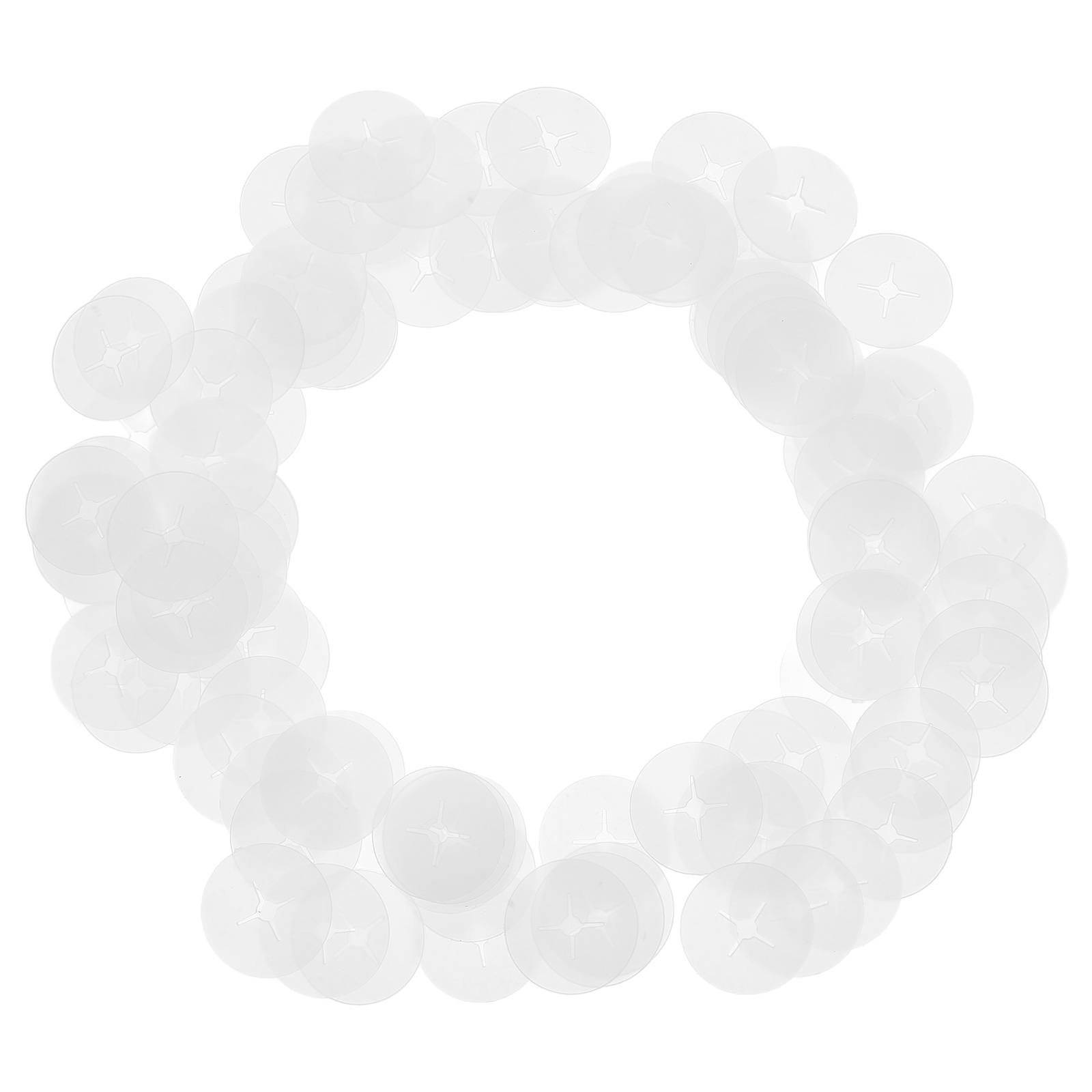 HOMEMAXS 100pcs Pegboard Hooks Wall Plugs Plastic Display Hook Stopper ...