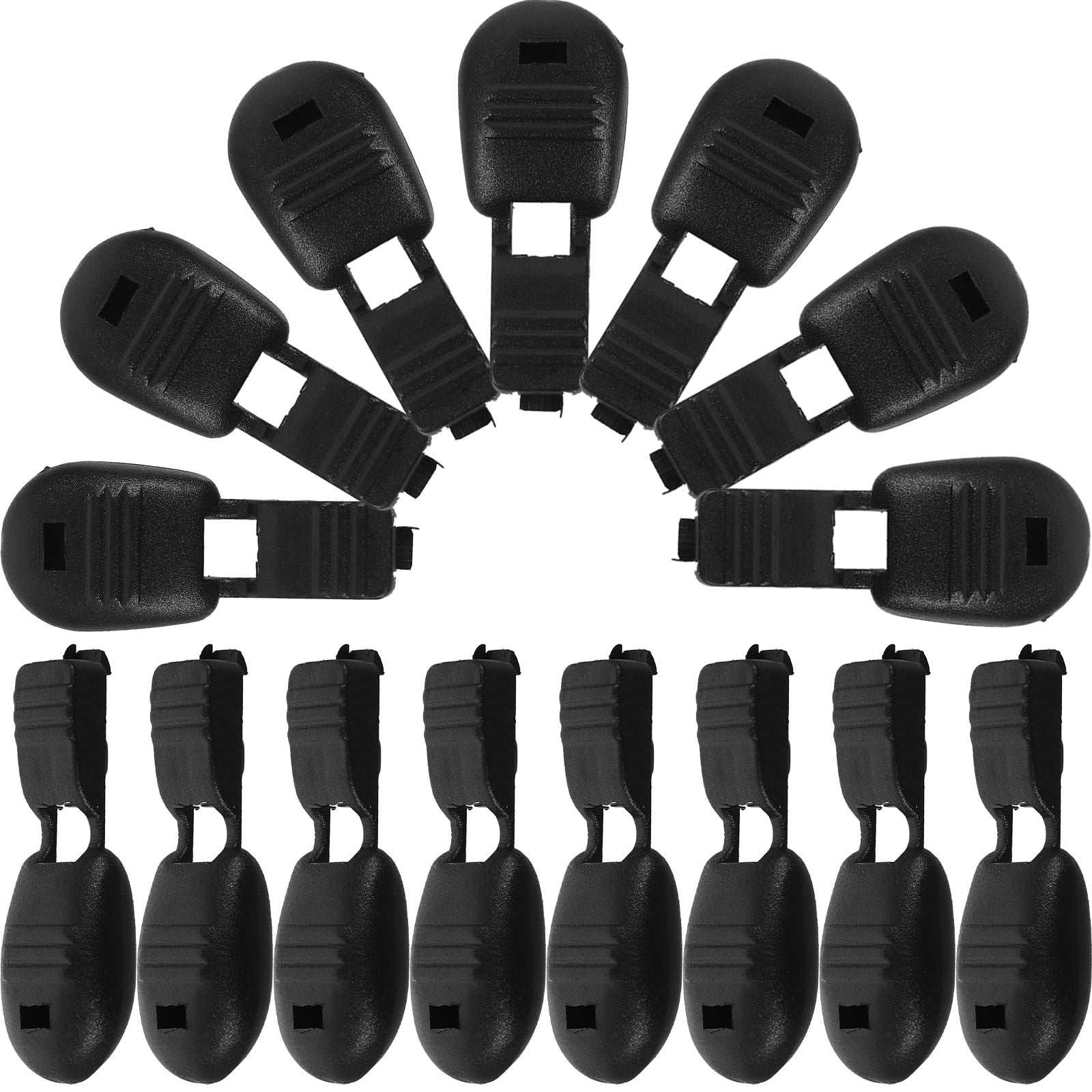 HOMEMAXS 100pcs Replacement Shoelace Tips Shoe String End Caps Clothes ...