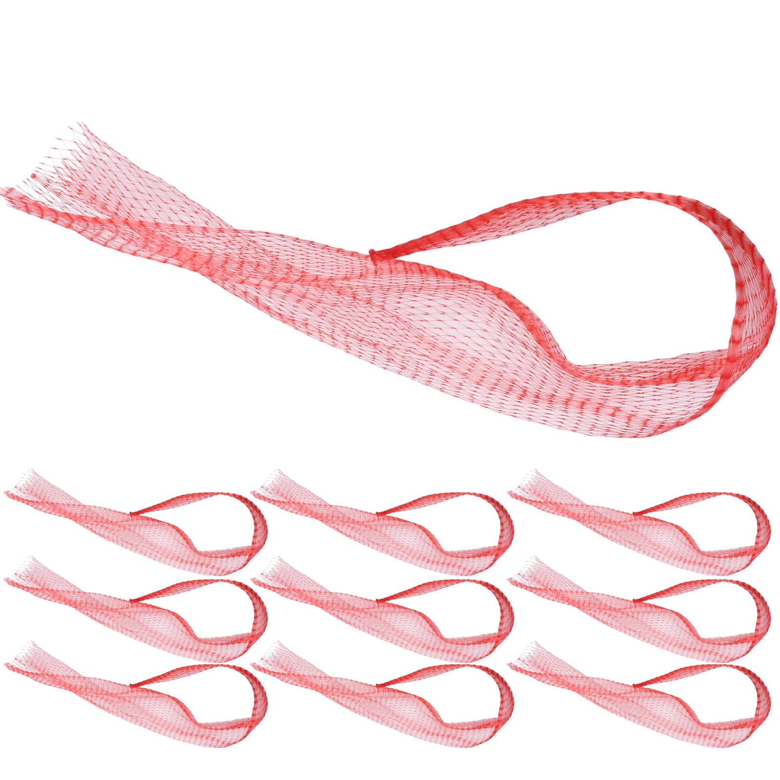 HOMEMAXS 100pcs Reusable Produce Mesh Bags Seafood Boil Bags For Crab ...