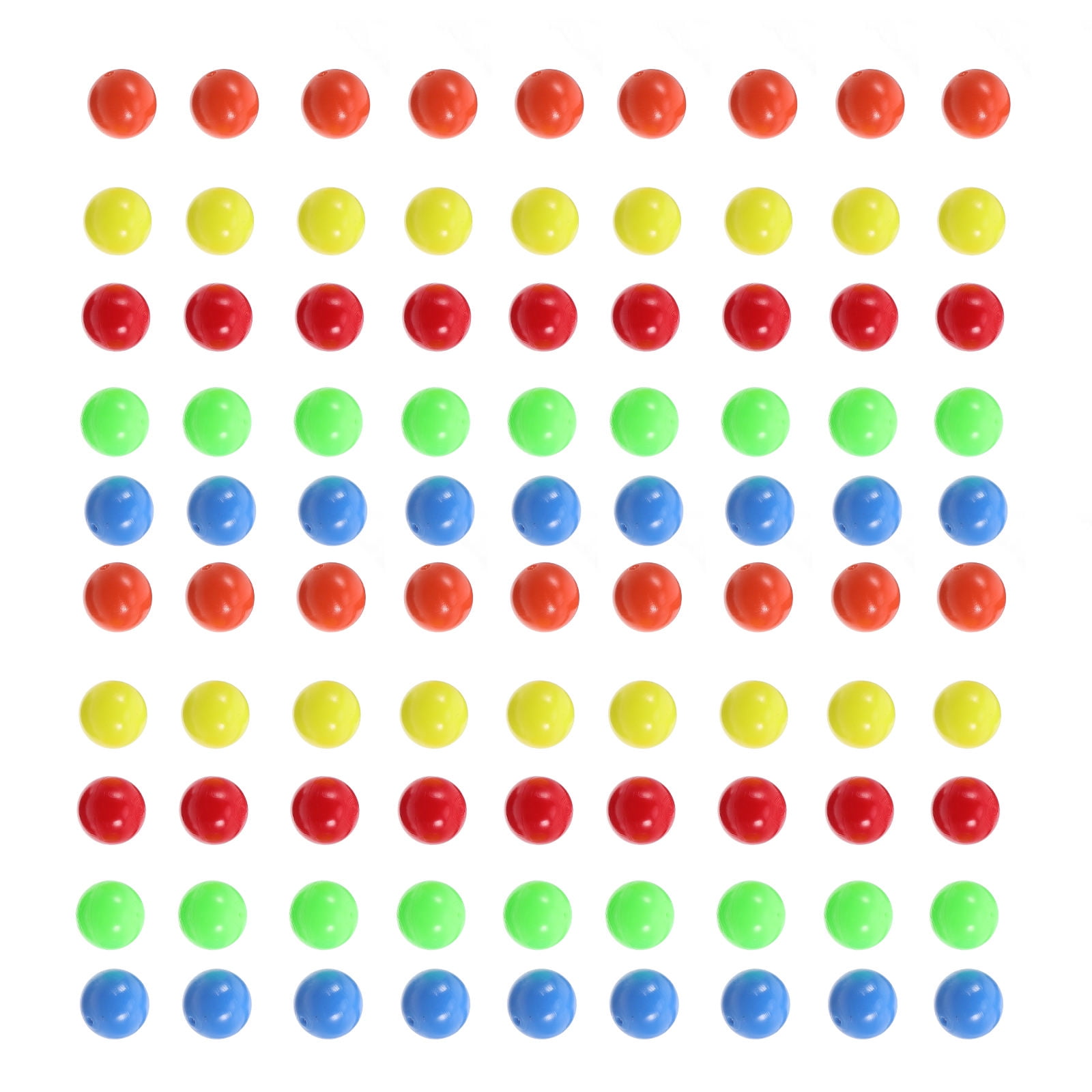 HOMEMAXS 100pcs Small Colored Balls Counting Balls Probability Learning ...