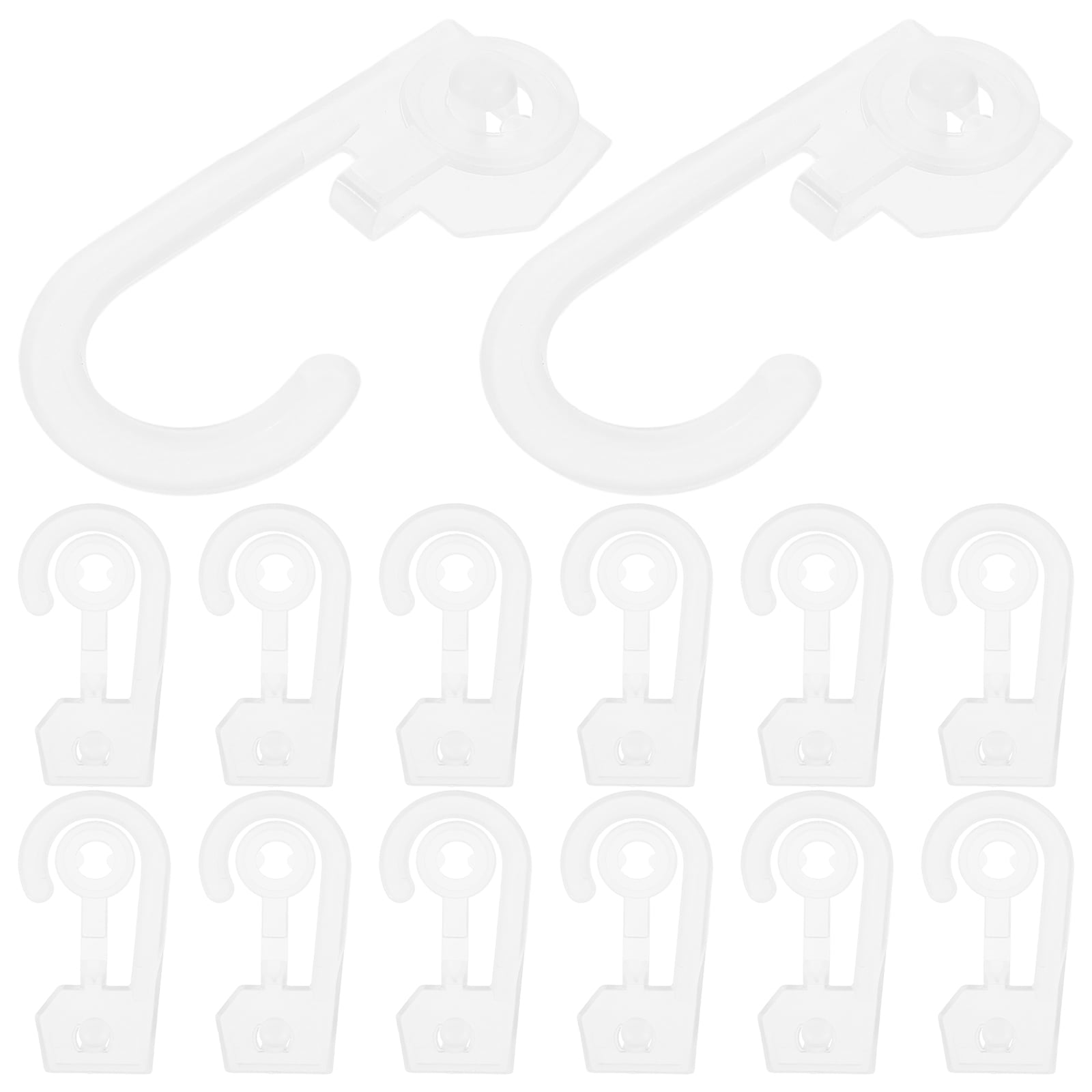 HOMEMAXS 100pcs Sock Display Hooks Plastic J Hooks Socks Retail Display ...