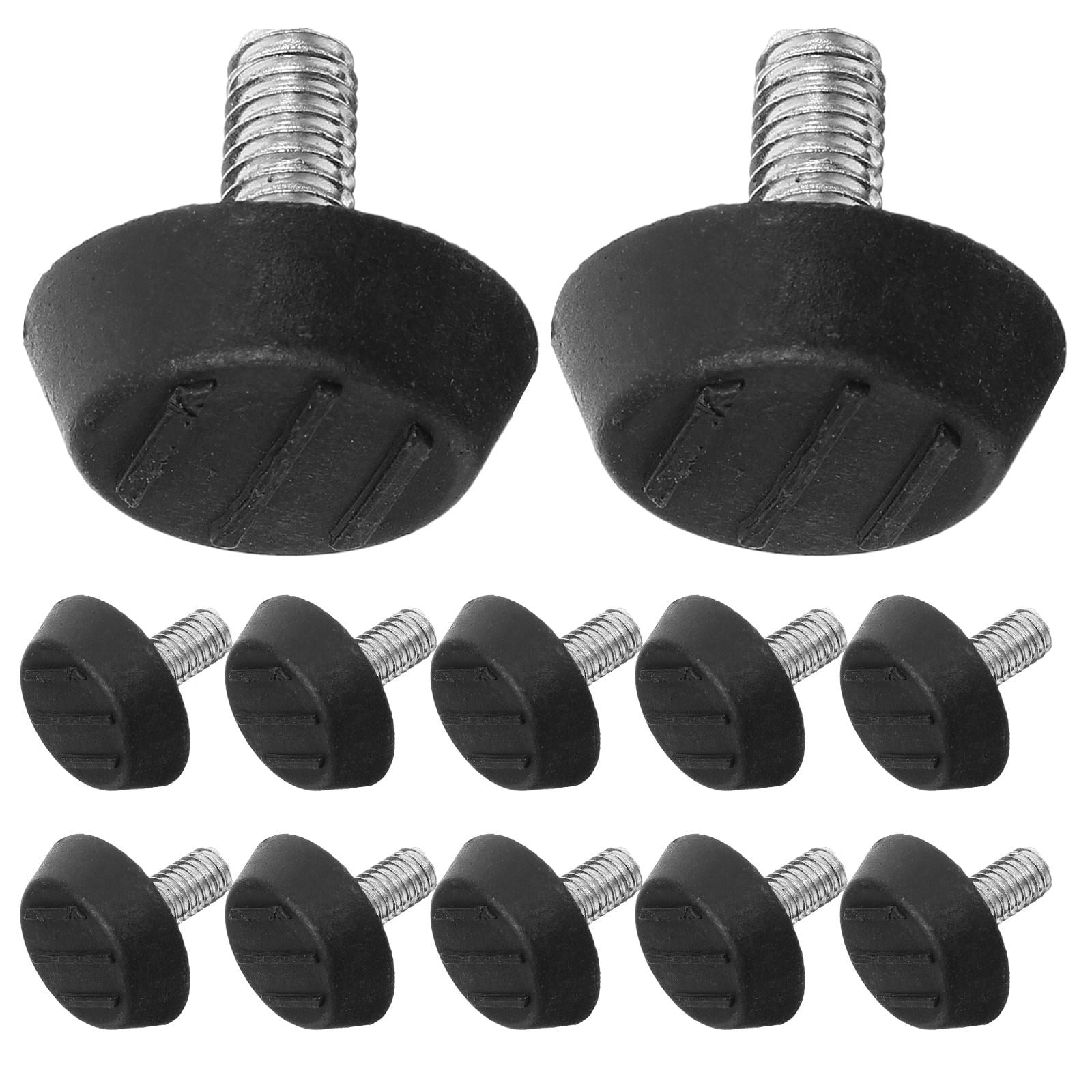 HOMEMAXS 100pcs Threaded Furniture Levelers Adjustable Feet Screw In ...
