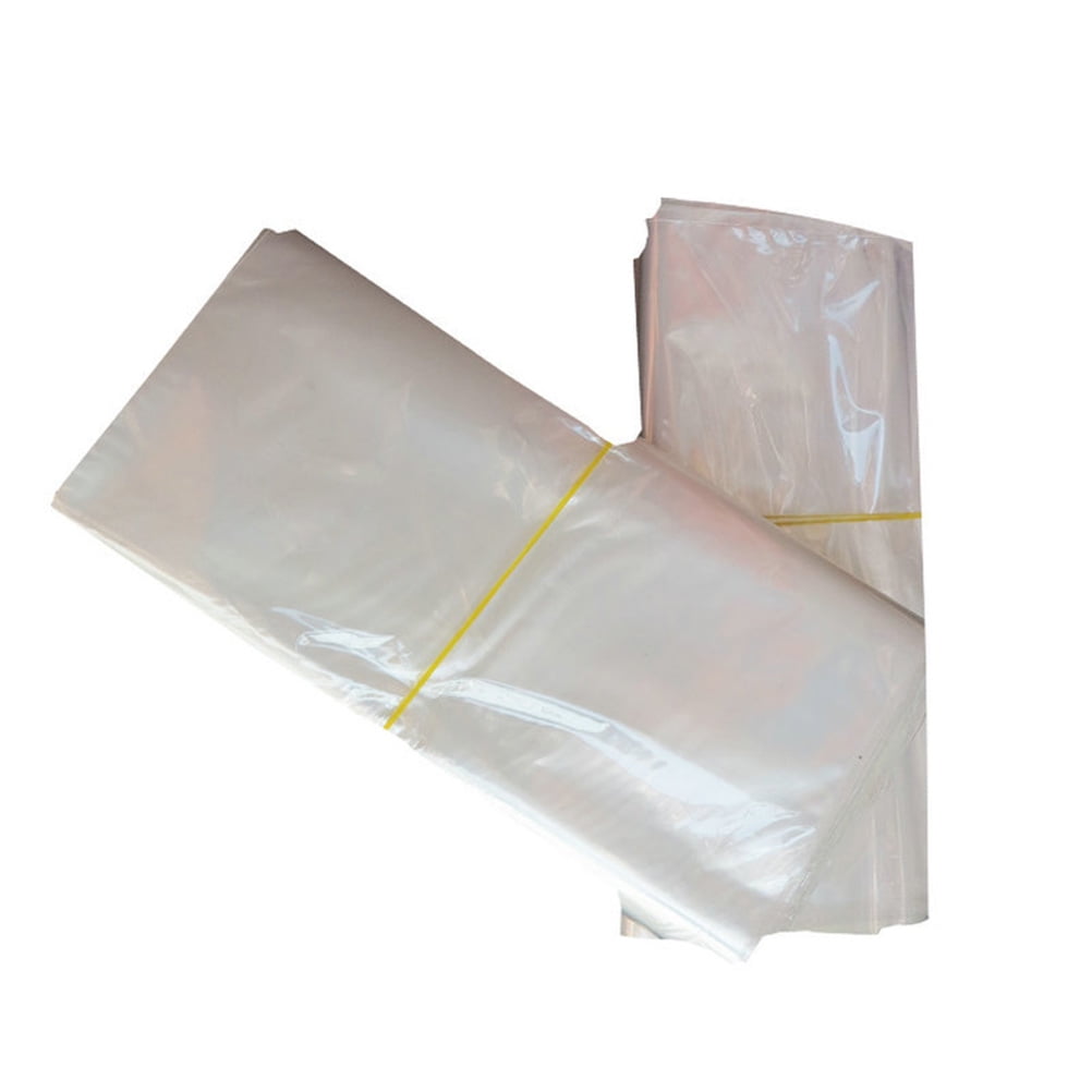 White Shrink Wrap Bags for Wrapping Items 100 Pieces Heat Seal Packing ...