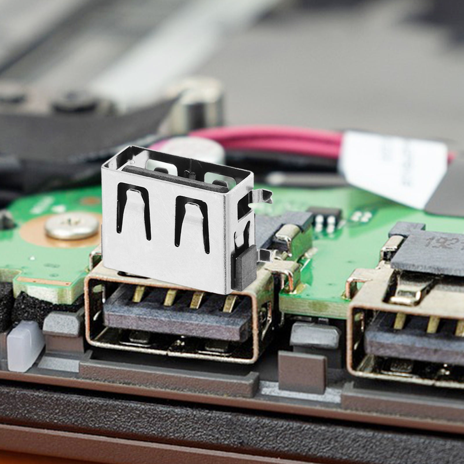 HOMEMAXS 100pcs USB Socket Port Replacement for Daily Use USB Female ...