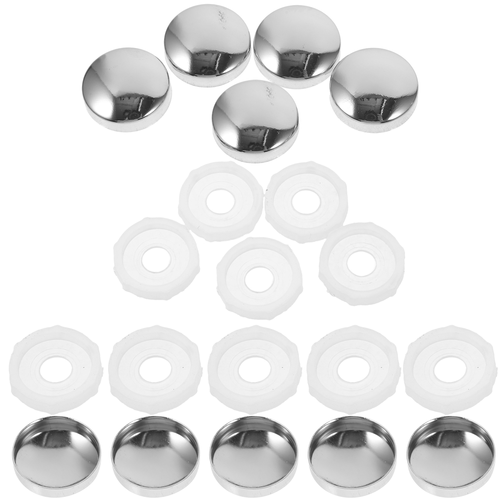 HOMEMAXS 100pcs Unique Bolt Caps Round Caps Multi-use Bolt Caps ...