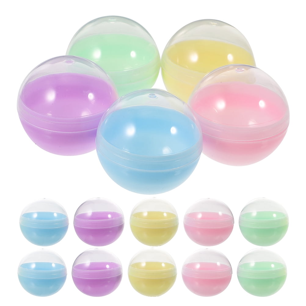 HOMEMAXS 100pcs Vending Machines Fillable Capsules Plastic Capsules ...