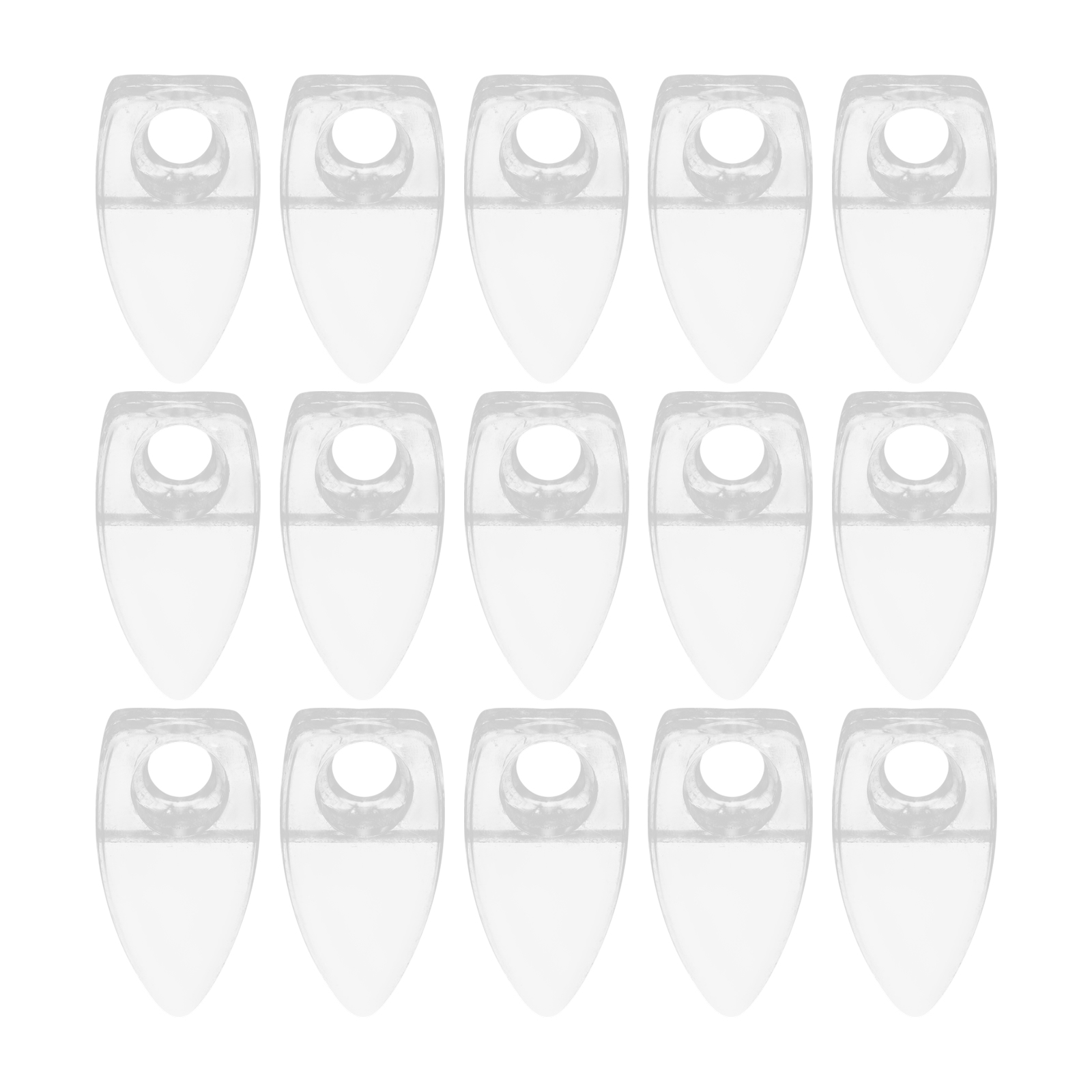 HOMEMAXS 100pcs Versatile Glass Fixing Clamps Glass Door Retainer Clips ...